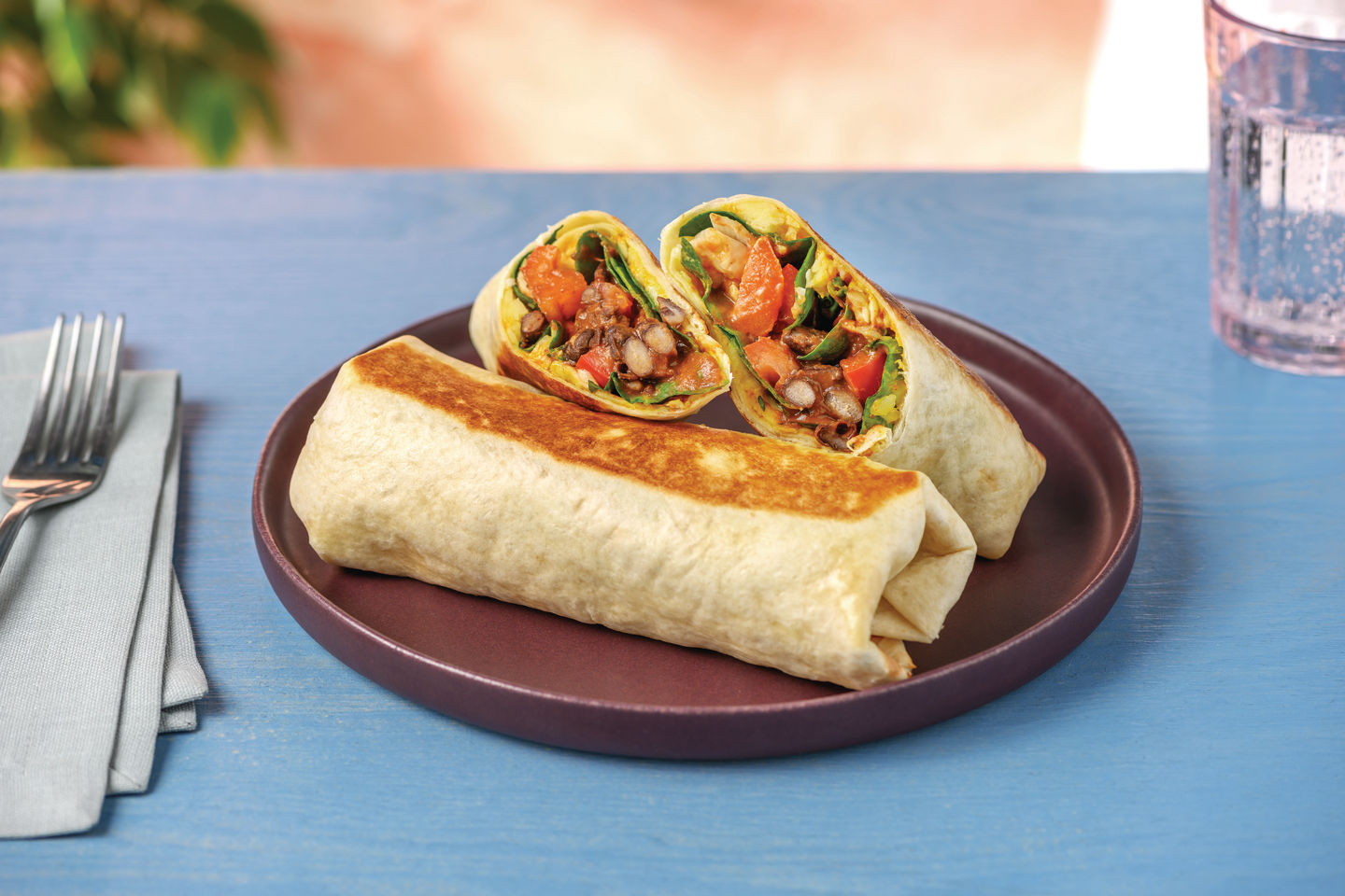 Tex-Mex Black Bean Wraps with Cheese & Smokey Aioli Recipe | HelloFresh