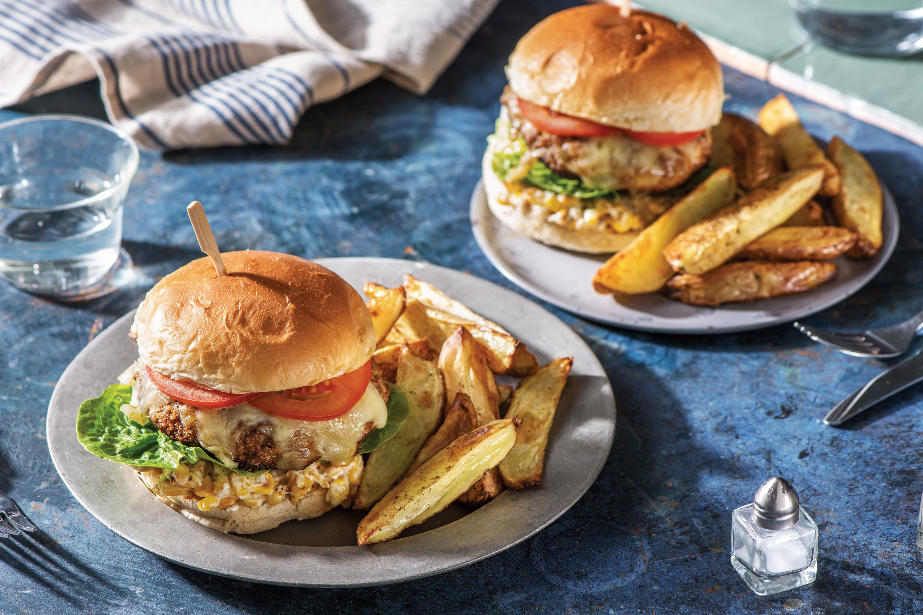 Tex-Mex Cheesy Beef Burger Recipe | HelloFresh