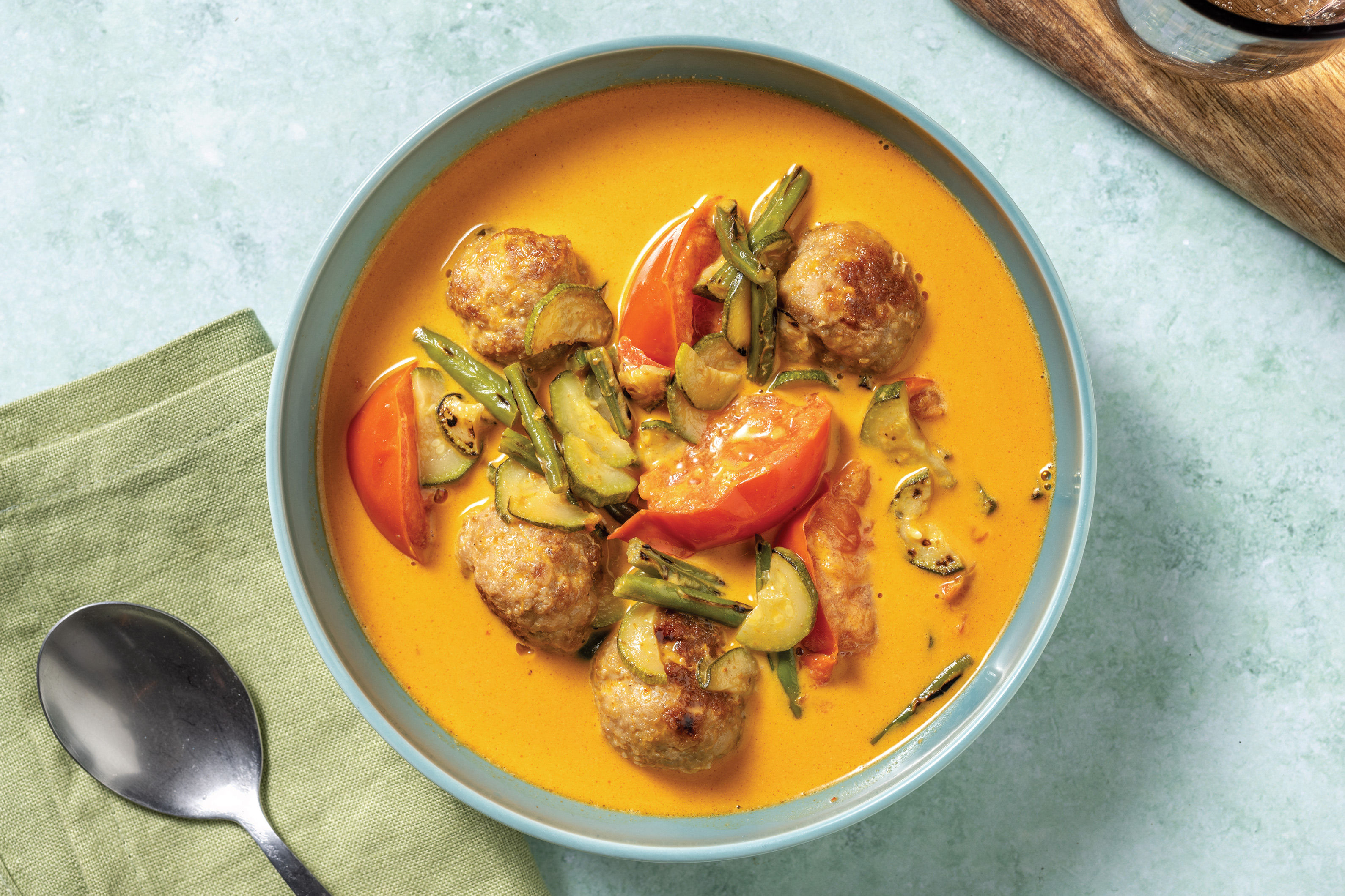 Thai Coconut Pork Meatball Soup Recipe | HelloFresh