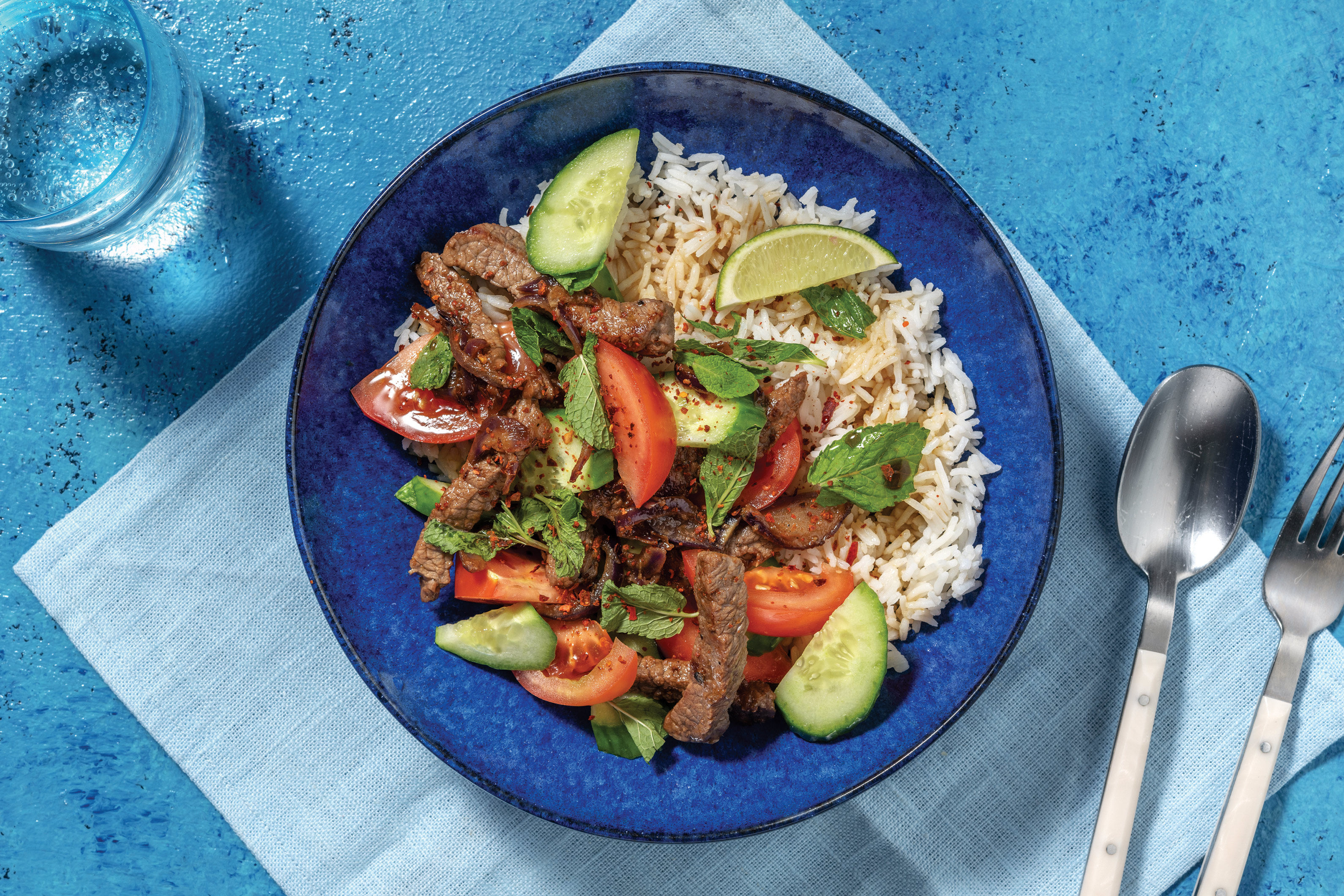Quick Thai Lime & Pepper Beef Recipe | HelloFresh