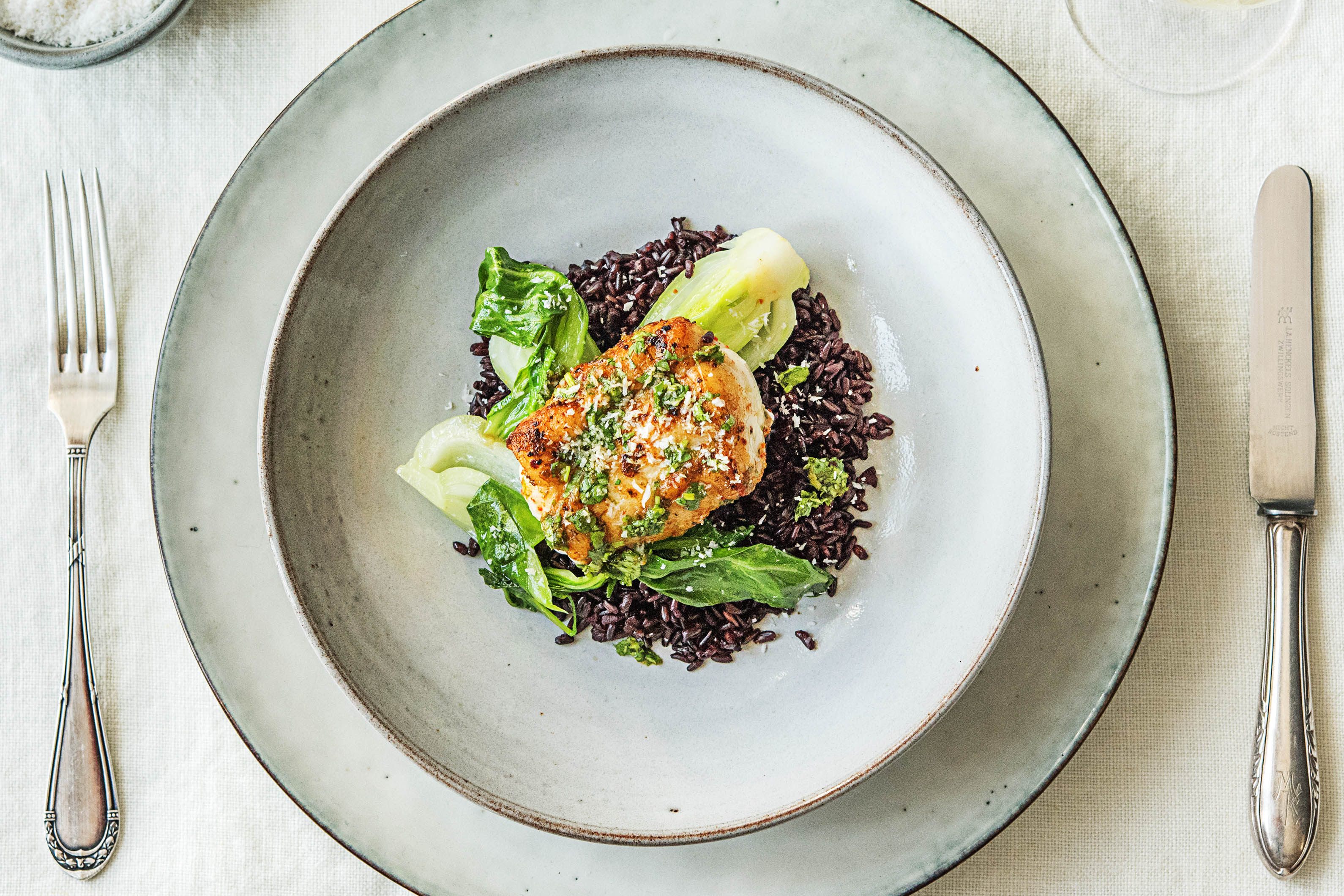 Stargazer with Rice and Bok Choy Recipe | HelloFresh