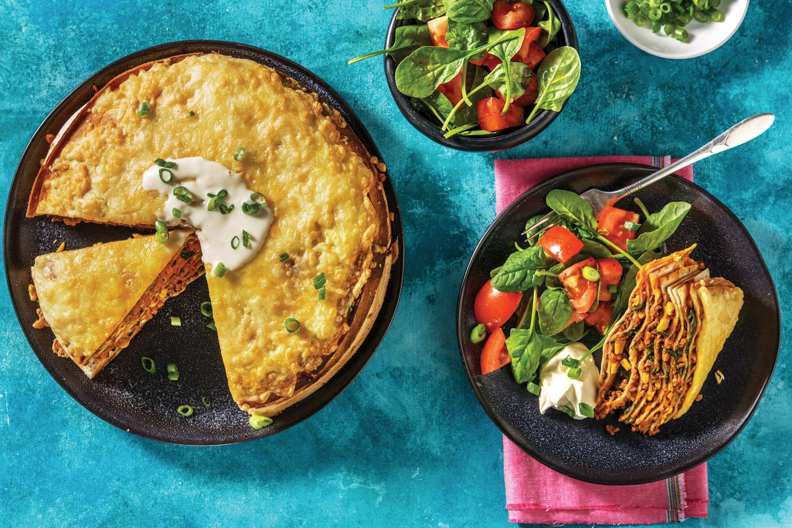 Tom's Mexican Tortilla Stack Recipe | HelloFresh