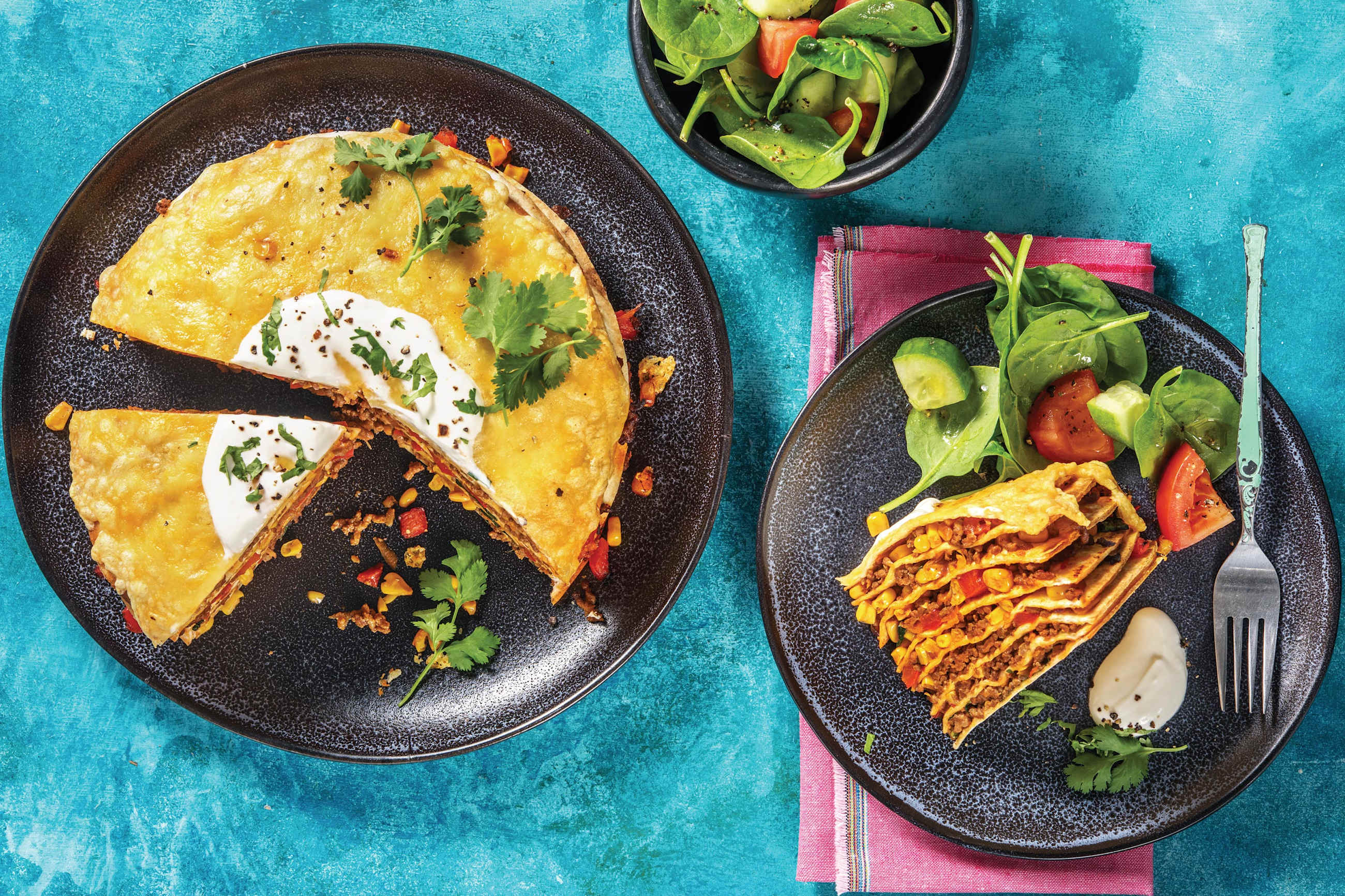 Tom's Mexican Tortilla Stack Recipe | HelloFresh
