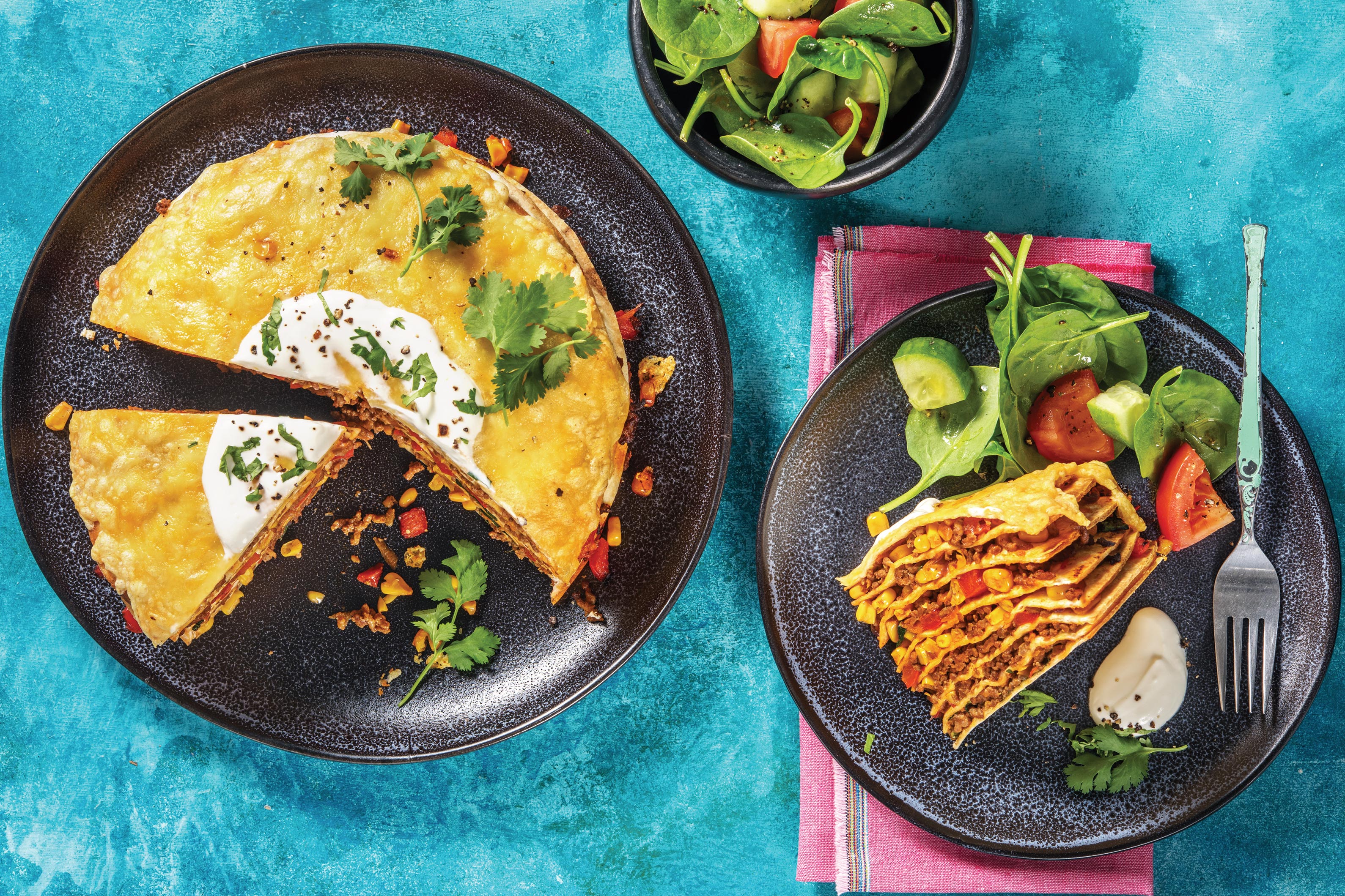Tom's Mexican Tortilla Stack Recipe | HelloFresh