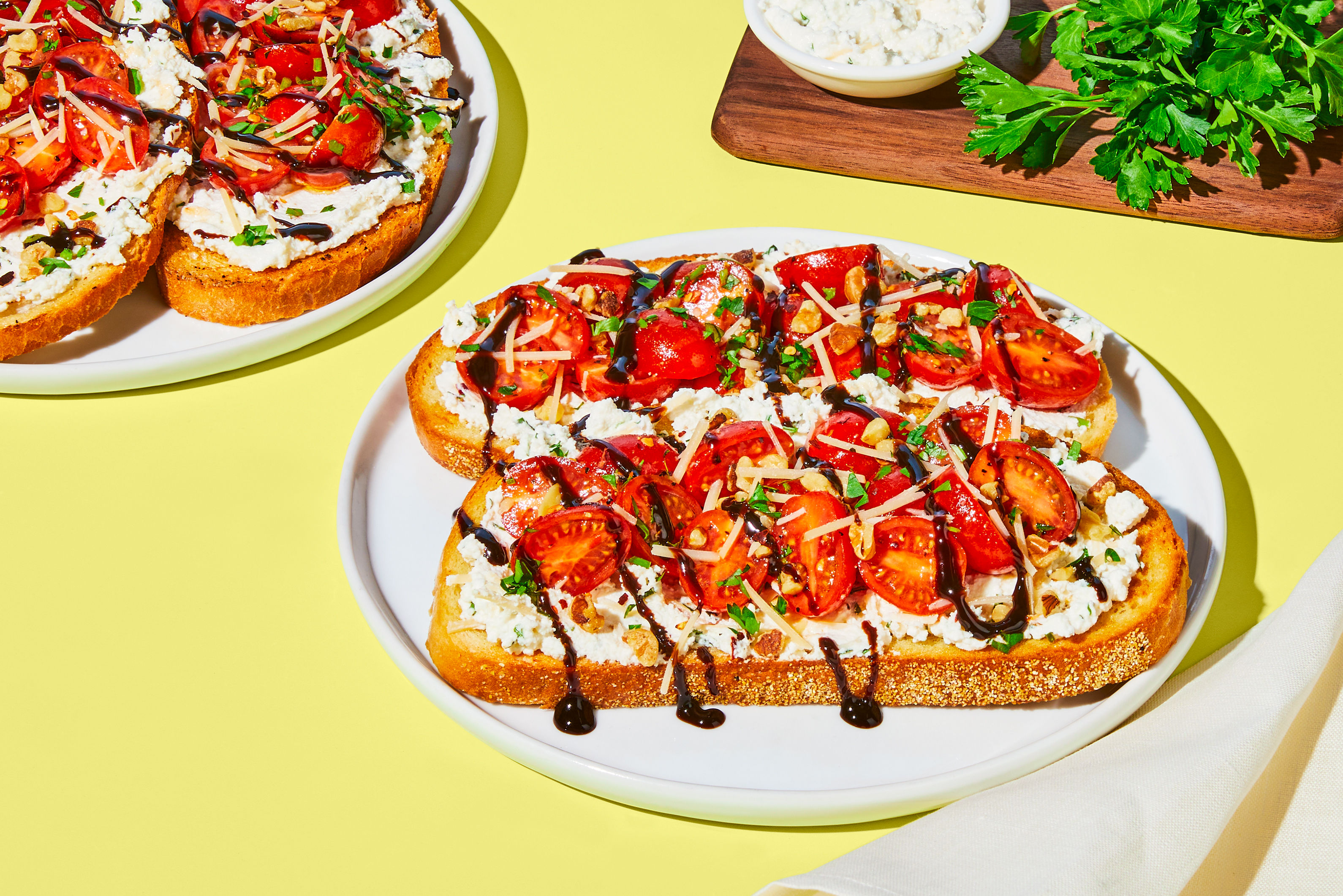 Tomato & Ricotta Toasts Recipe | HelloFresh