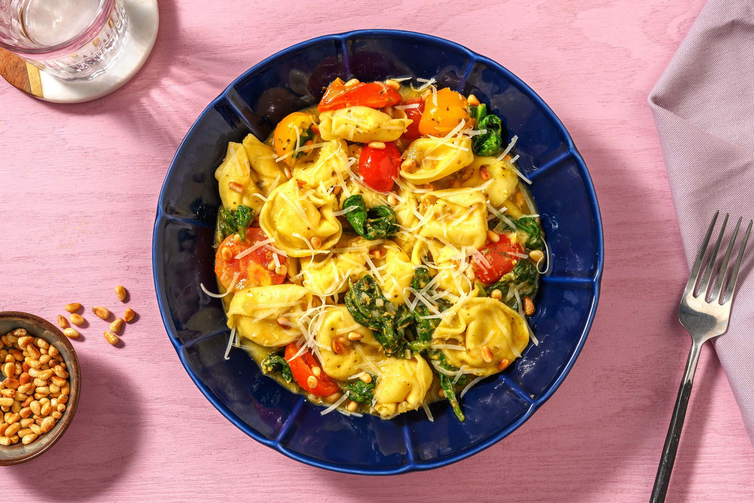 Pesto Cheese Tortellini Recipe | HelloFresh