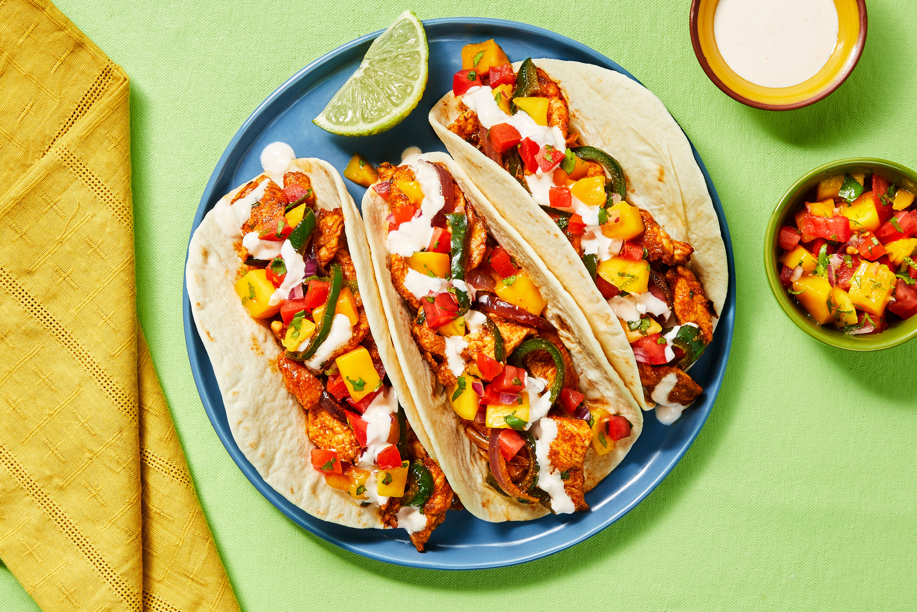 Mango Tango Chicken Tacos Recipe | HelloFresh