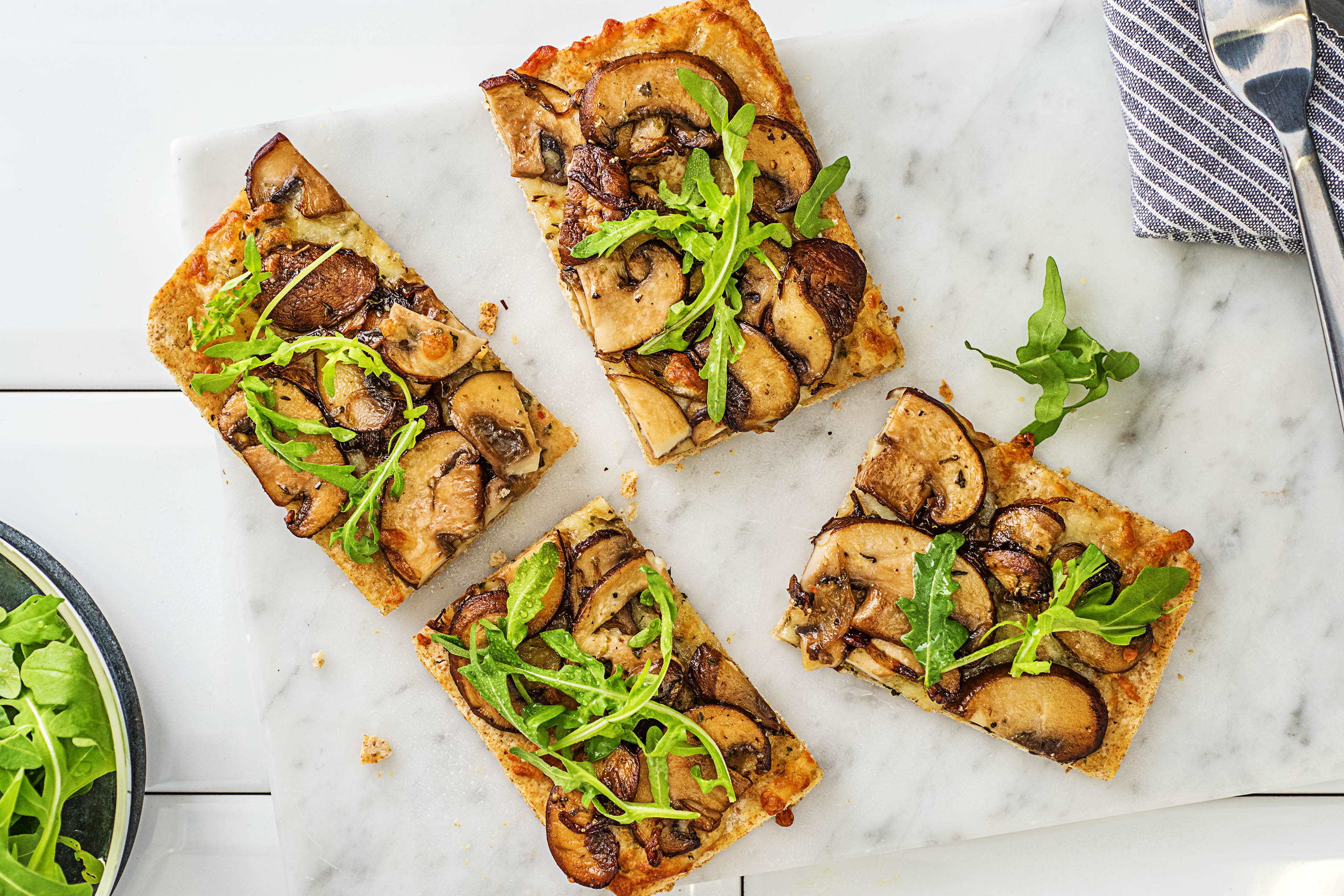 Truffled Mushroom Flatbread Recipe | HelloFresh