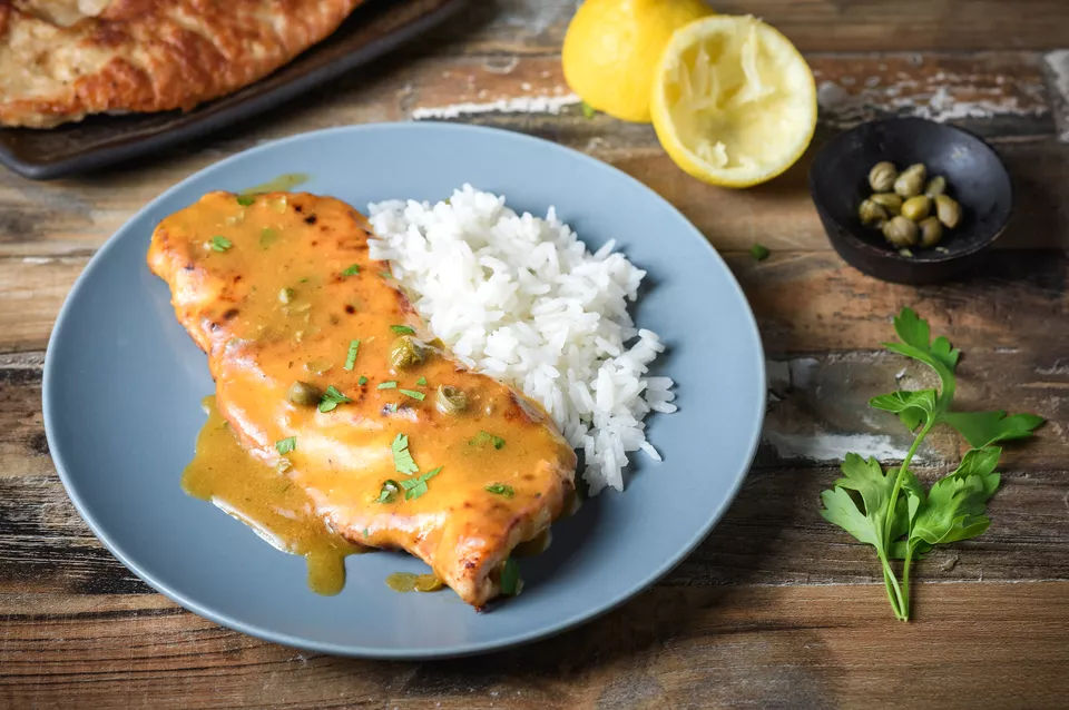 Lemon Turkey Caper Salad Recipe | HelloFresh