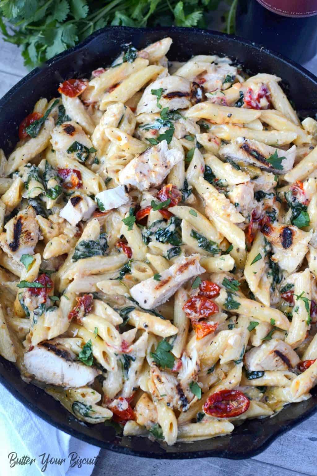Grilled Tuscan Chicken Penne Recipe | HelloFresh