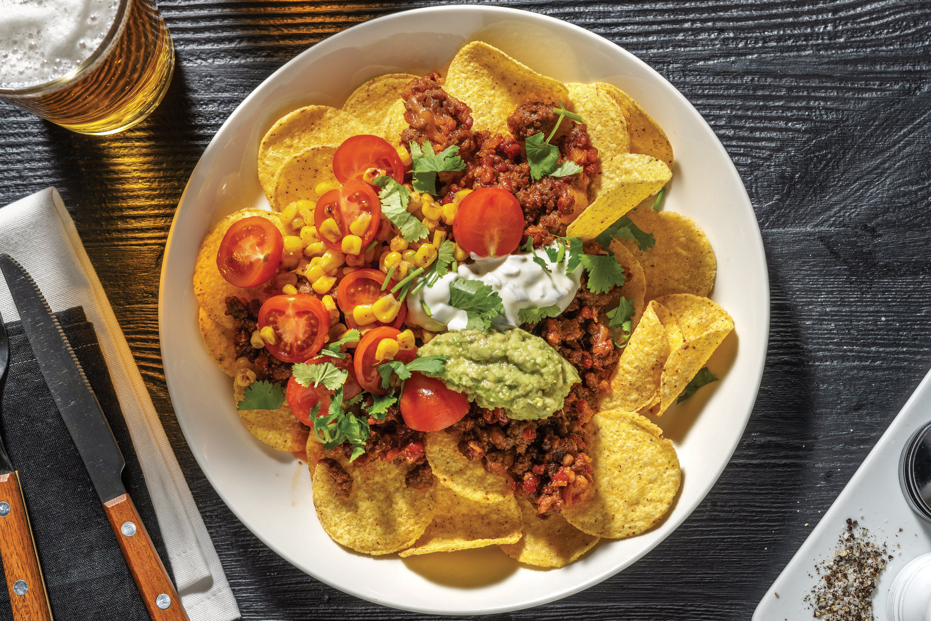 Ultimate BBQ Beef & Bacon Nachos Recipe | HelloFresh