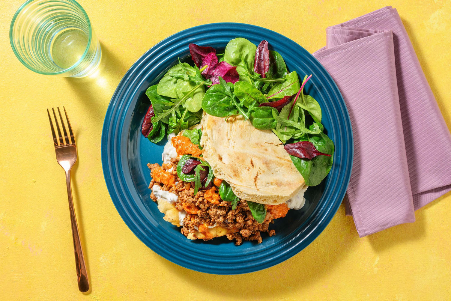 Euro-Inspired Chorizo Wraps Recipe | HelloFresh