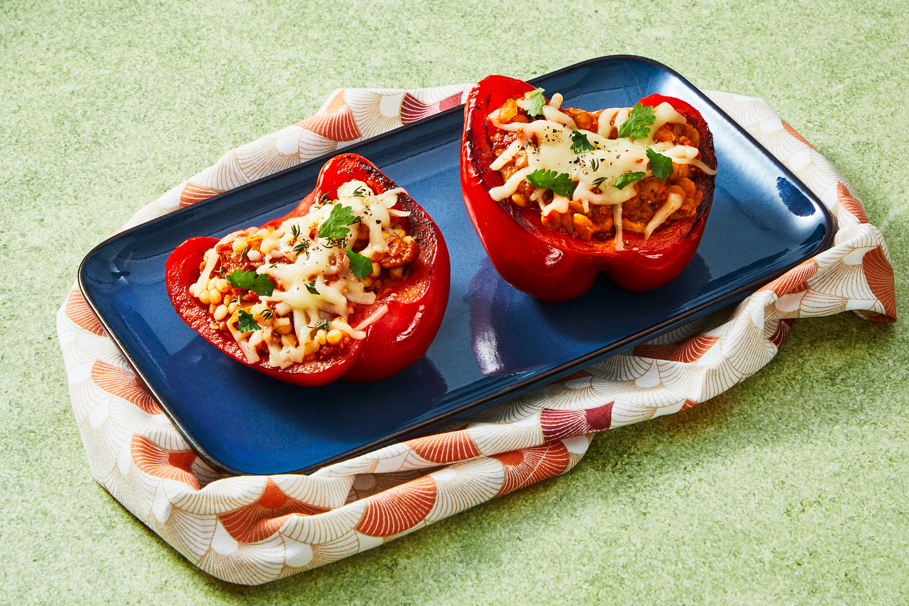 Italian Chicken Sausage Stuffed Peppers Recipe | HelloFresh