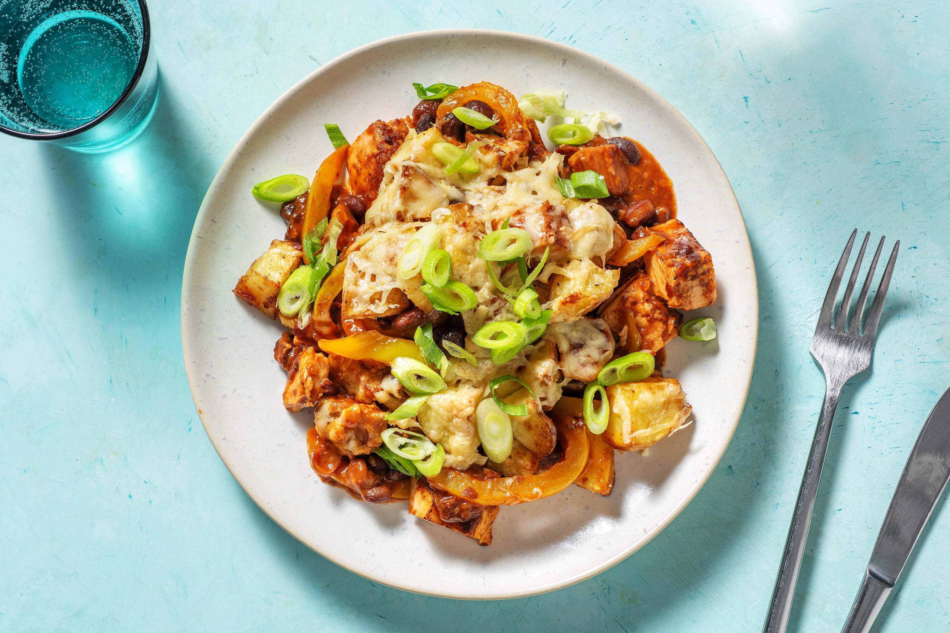 Upside Down Loaded BBQ Potatoes Recipe | HelloFresh