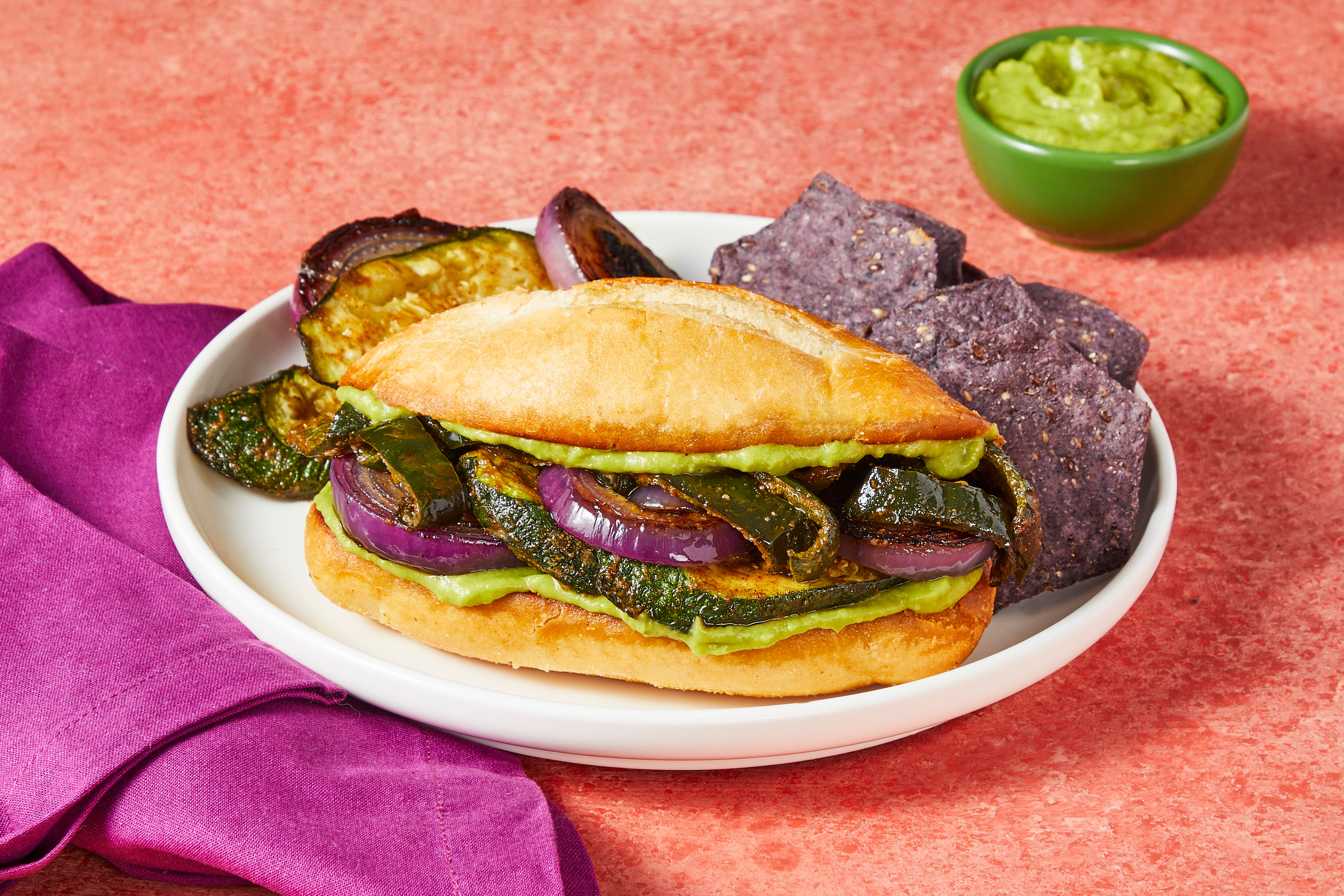 Vegan Southwest Veggie Sandos Recipe | HelloFresh