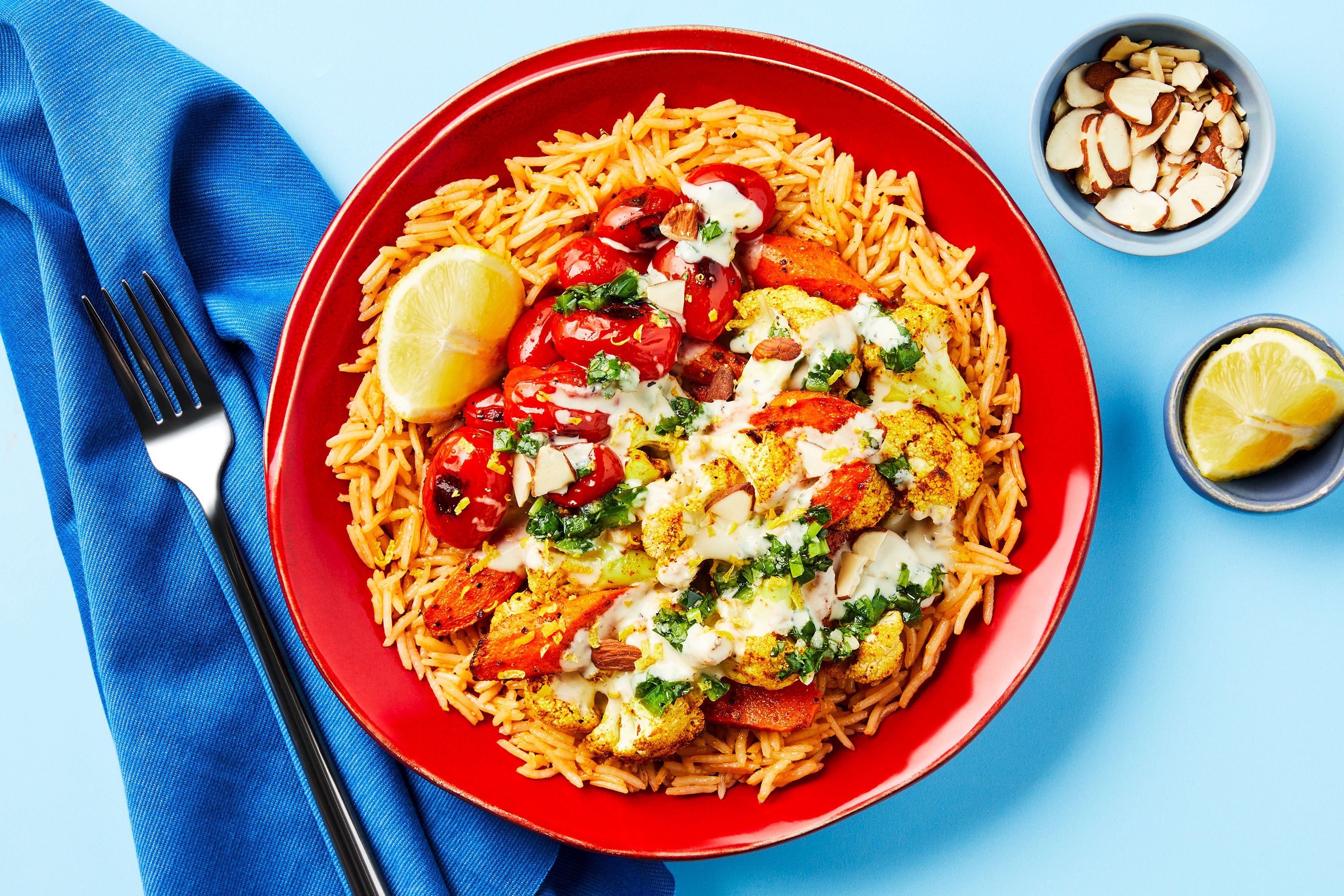 Vegan Spice Market Cauli Bowls Recipe | HelloFresh