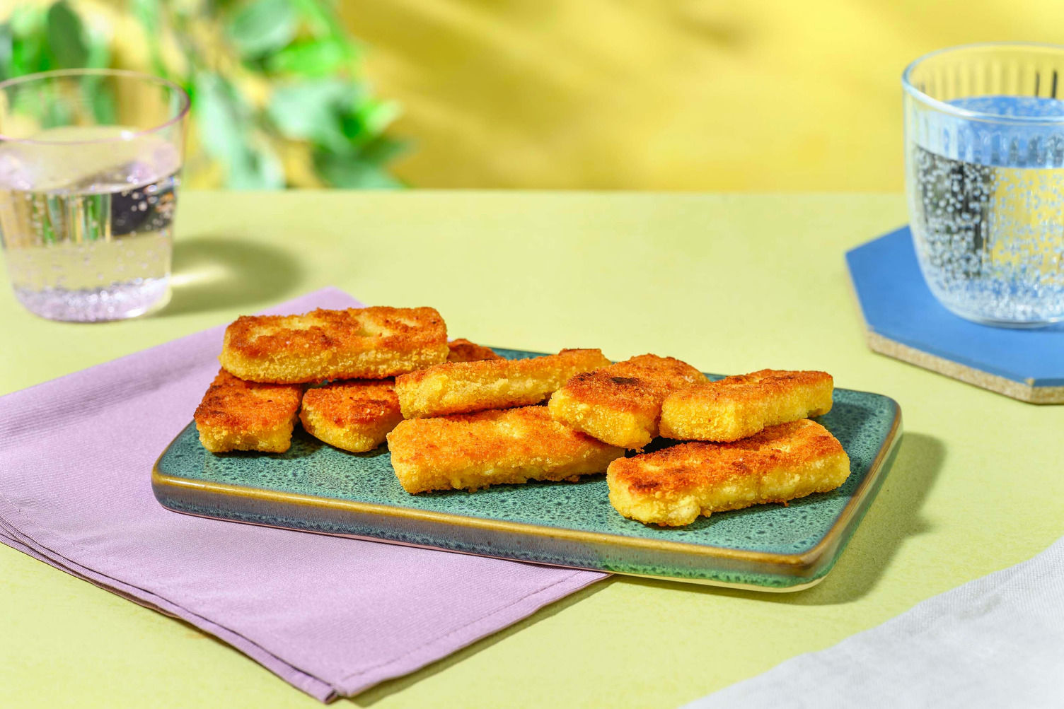 Vegane Knusperstäbchen nach Fisch-Art Rezept | HelloFresh