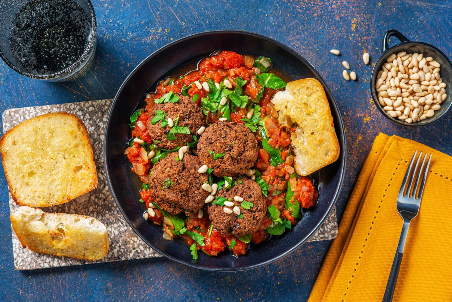 Veggie Black Bean and Mushroom 'Meatballs' Recipe | HelloFresh