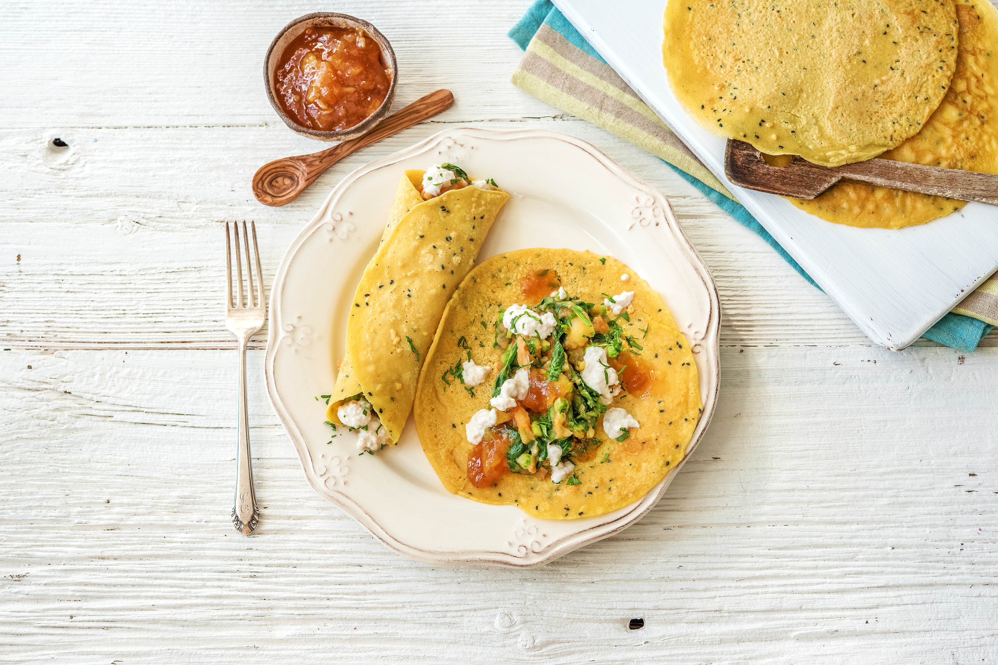 Veggie Dosas Recipe | HelloFresh