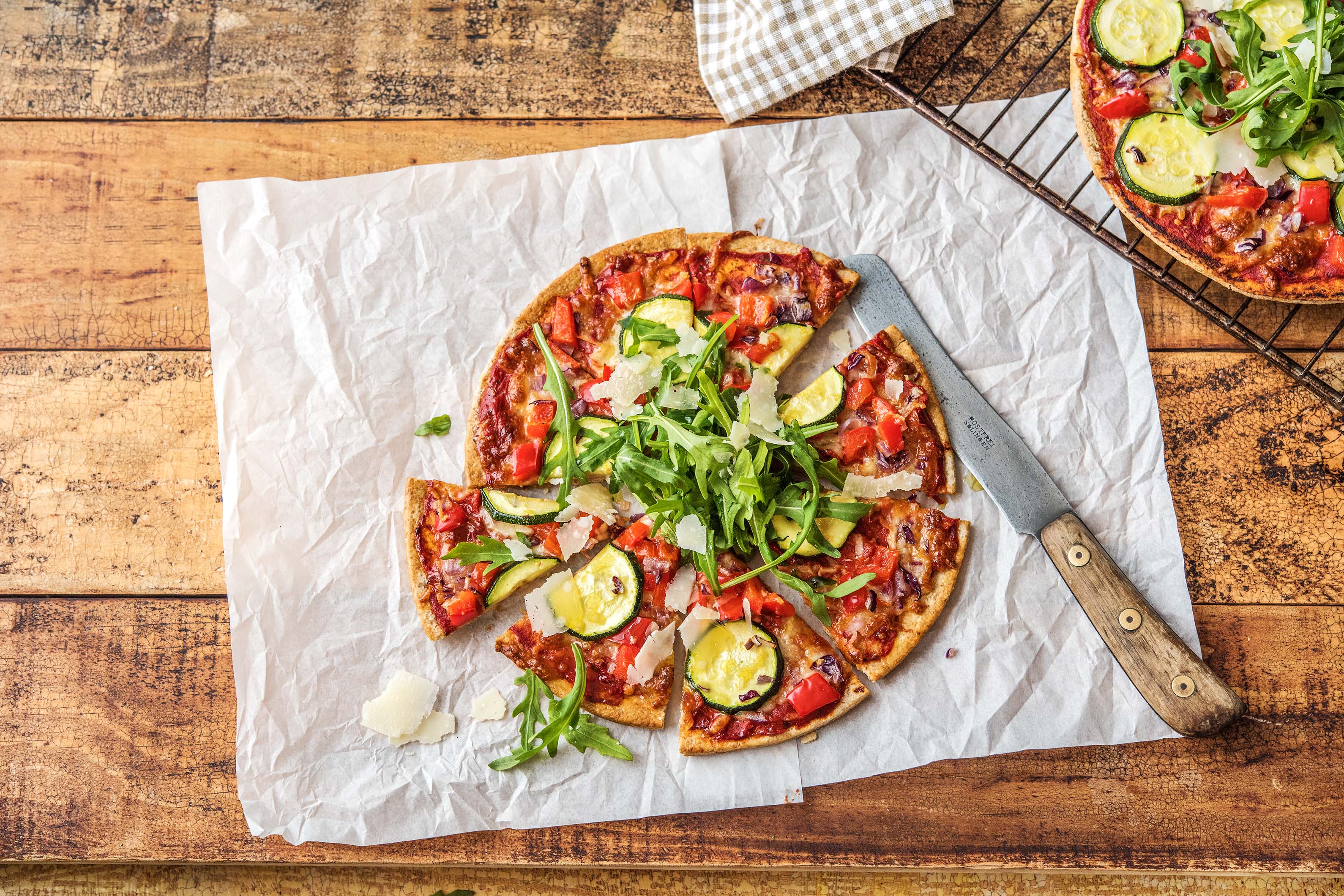 Veggie & Double Cheese Pizza Recipe | HelloFresh
