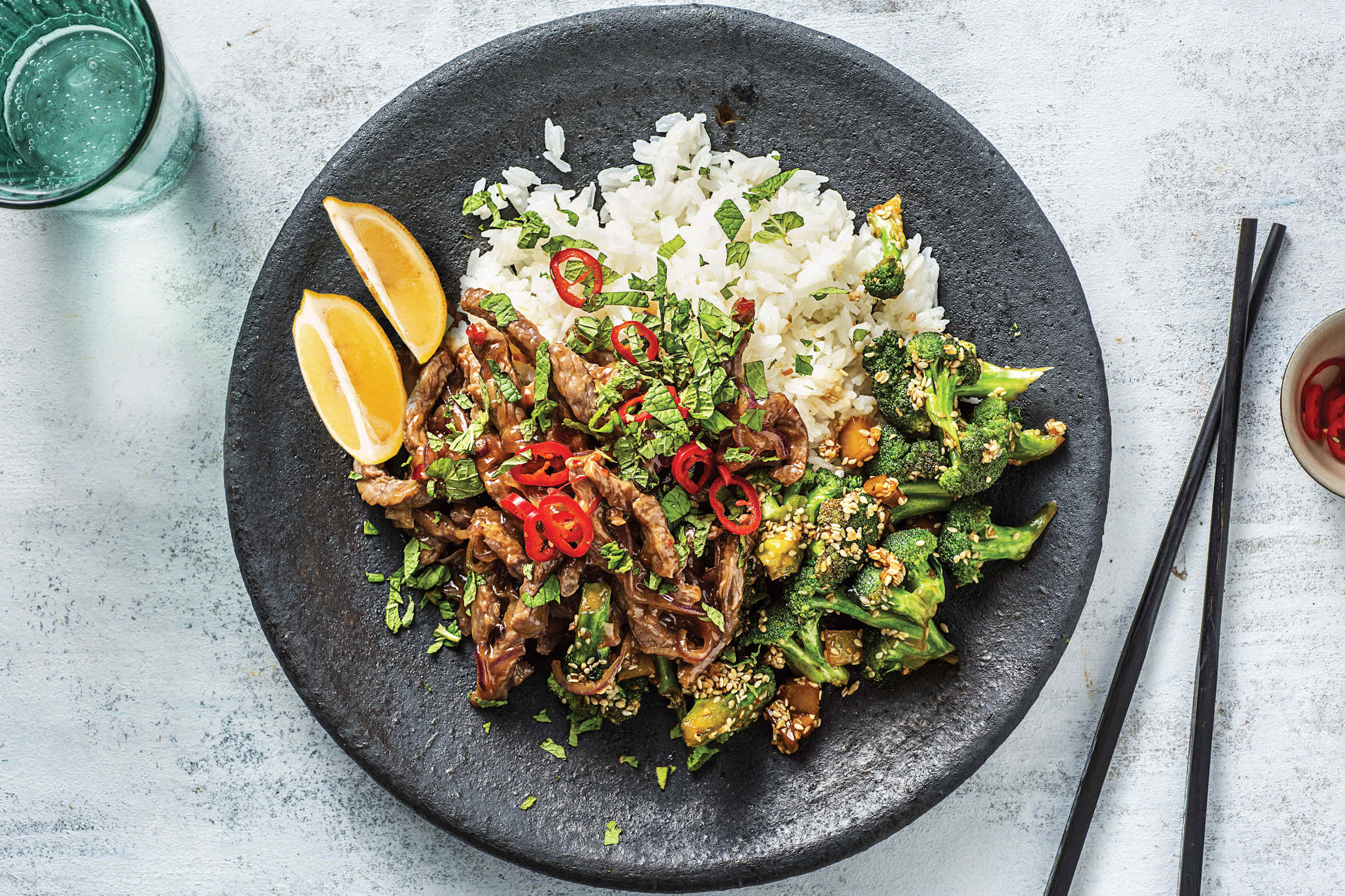 Vietnamese Beef & Sesame Broccoli Recipe | HelloFresh