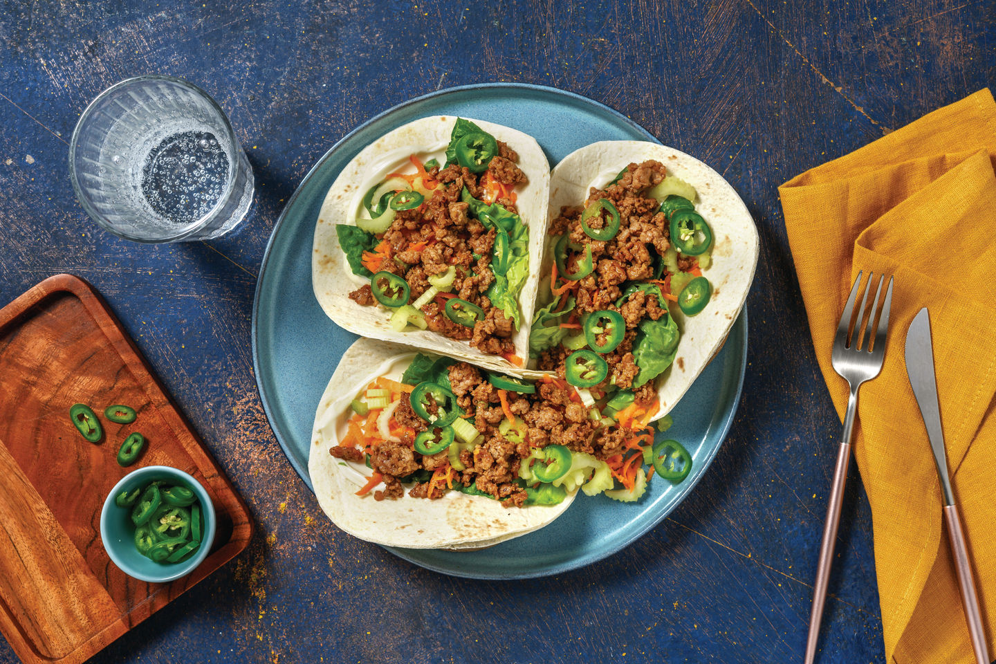 Quick Vietnamese-Style Pork & Celery Tacos Recipe | HelloFresh