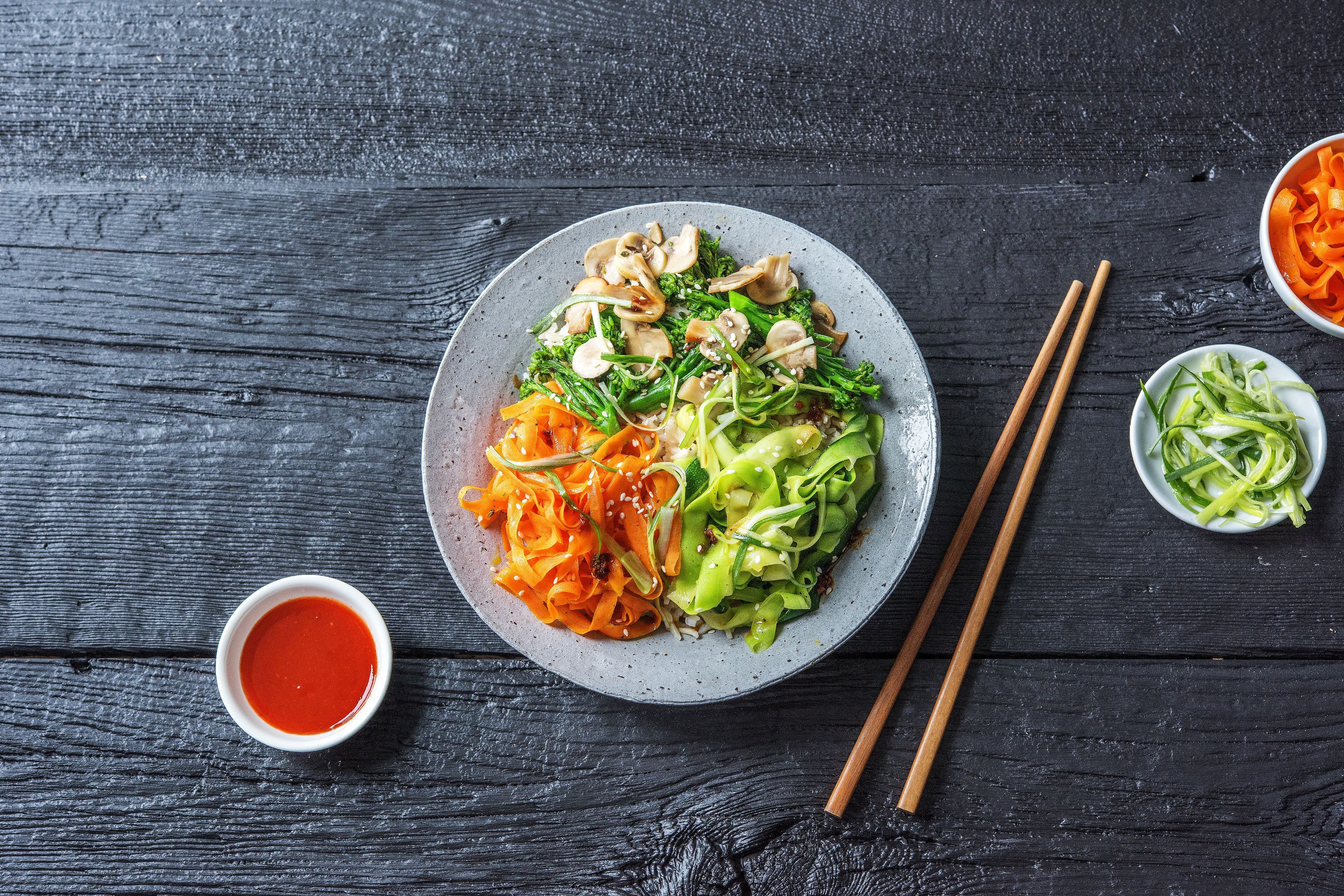 Brown Rice Bibimbap Recipe | HelloFresh