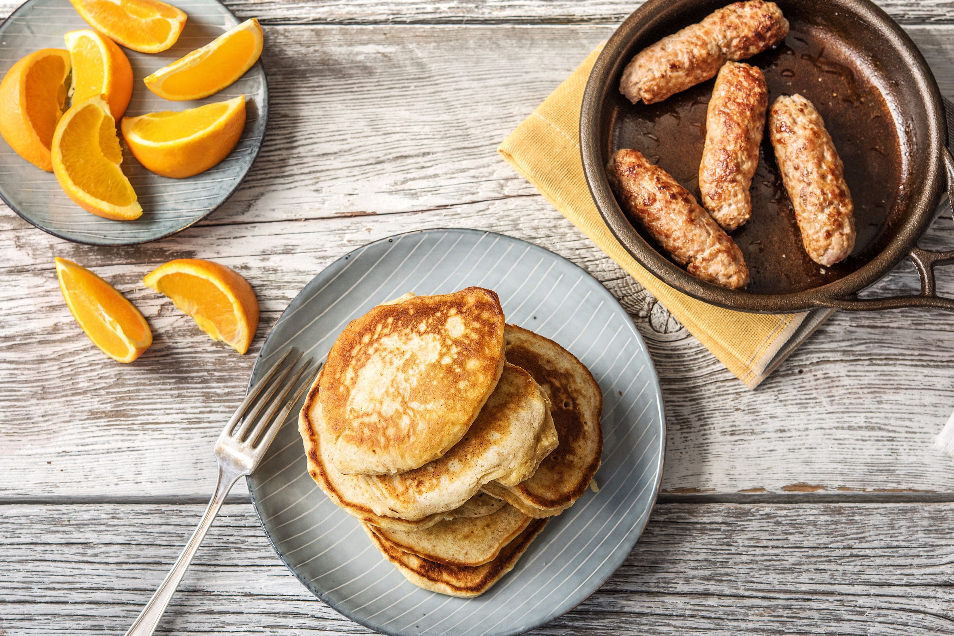 Breakfast Lemon Ricotta Pancakes Recipe | HelloFresh