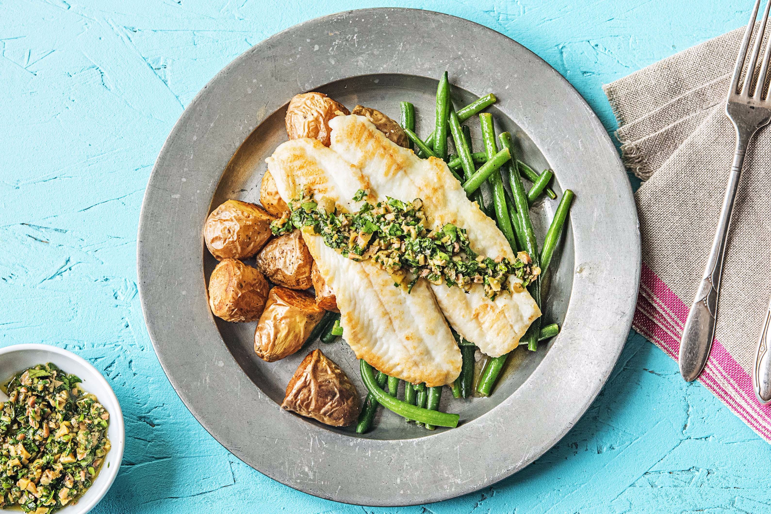 Salsa Verde Sole Recipe | HelloFresh