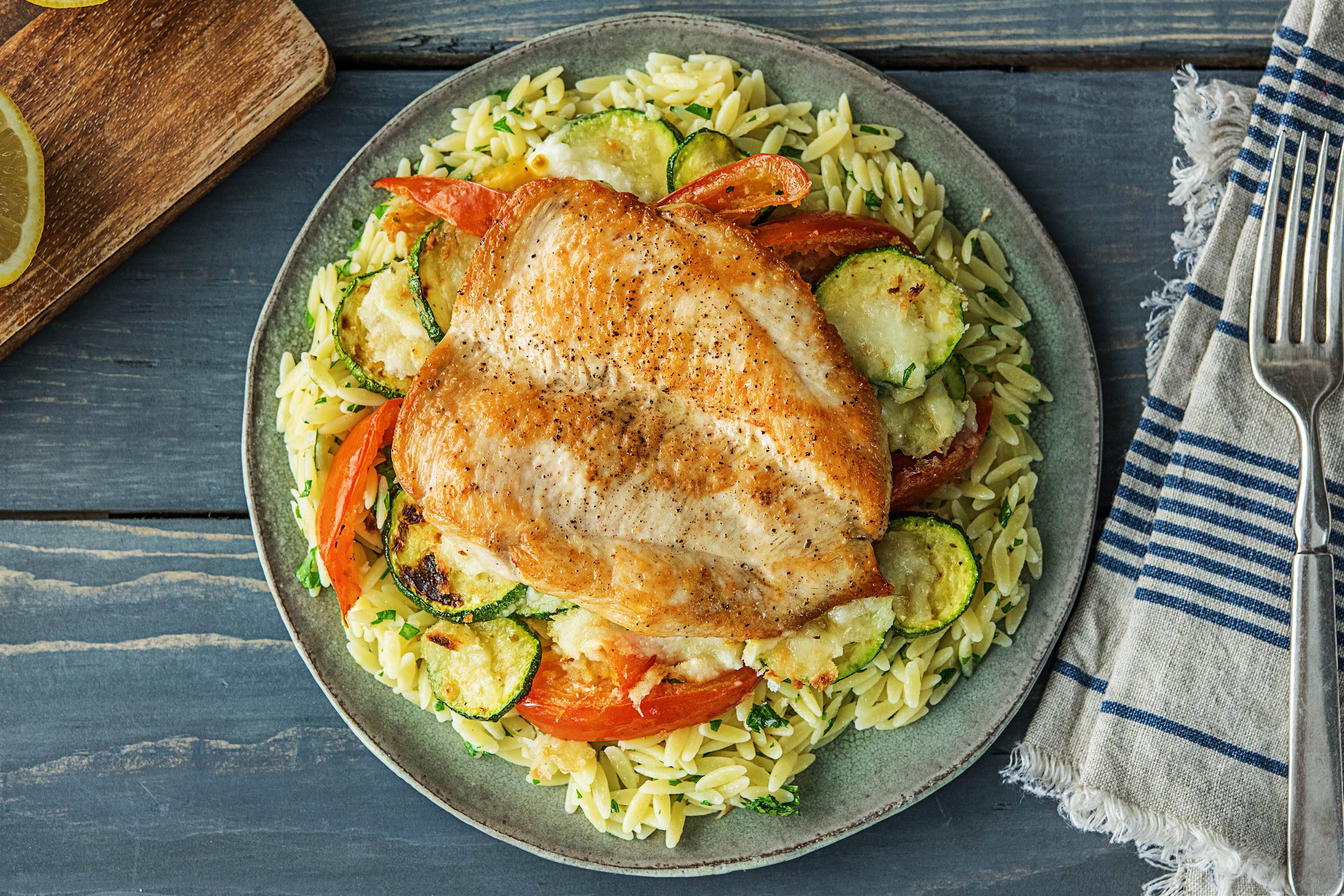 Winner Winner Chicken Orzo Dinner Recipe | HelloFresh