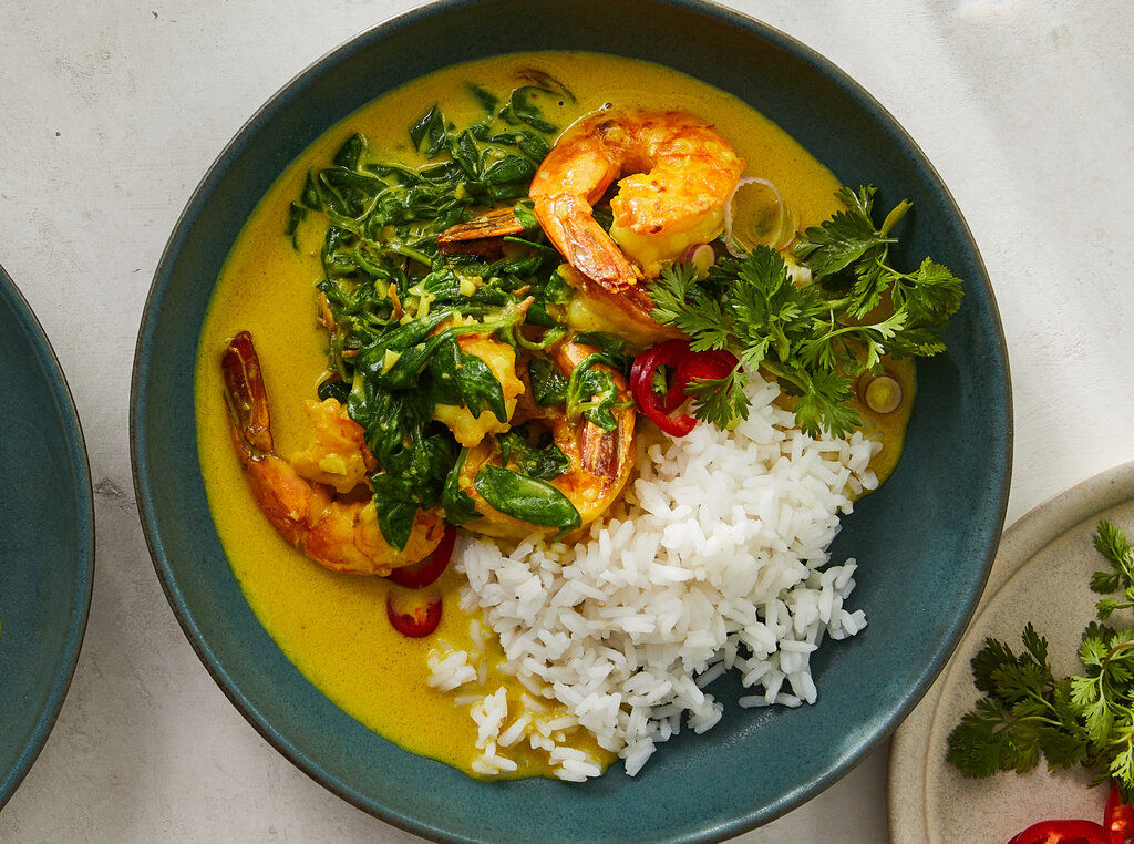 Tandoori Style Shrimp and Couscous Bowls Recipe | HelloFresh