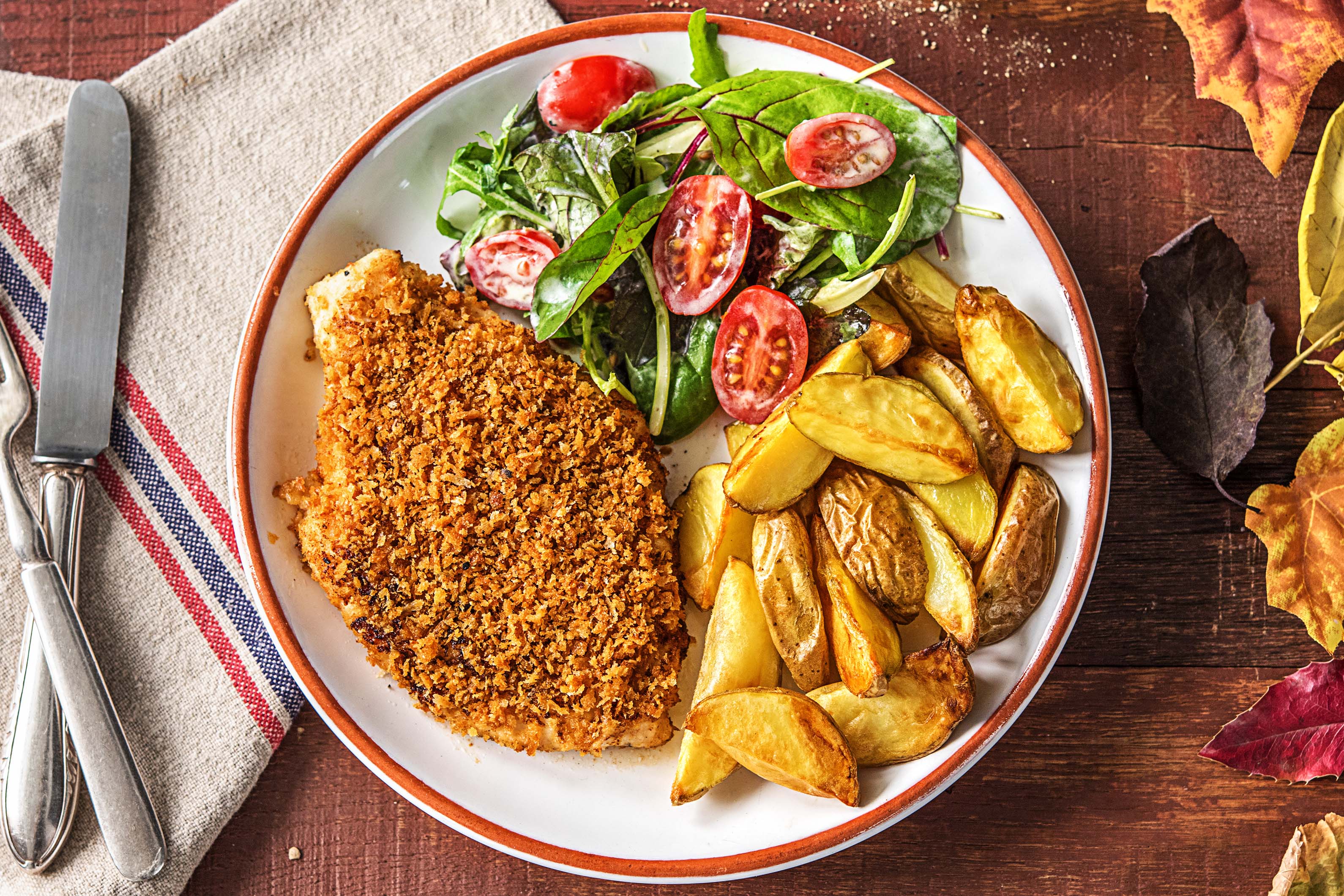 Zesty Breaded Chicken Breasts Recipe | HelloFresh