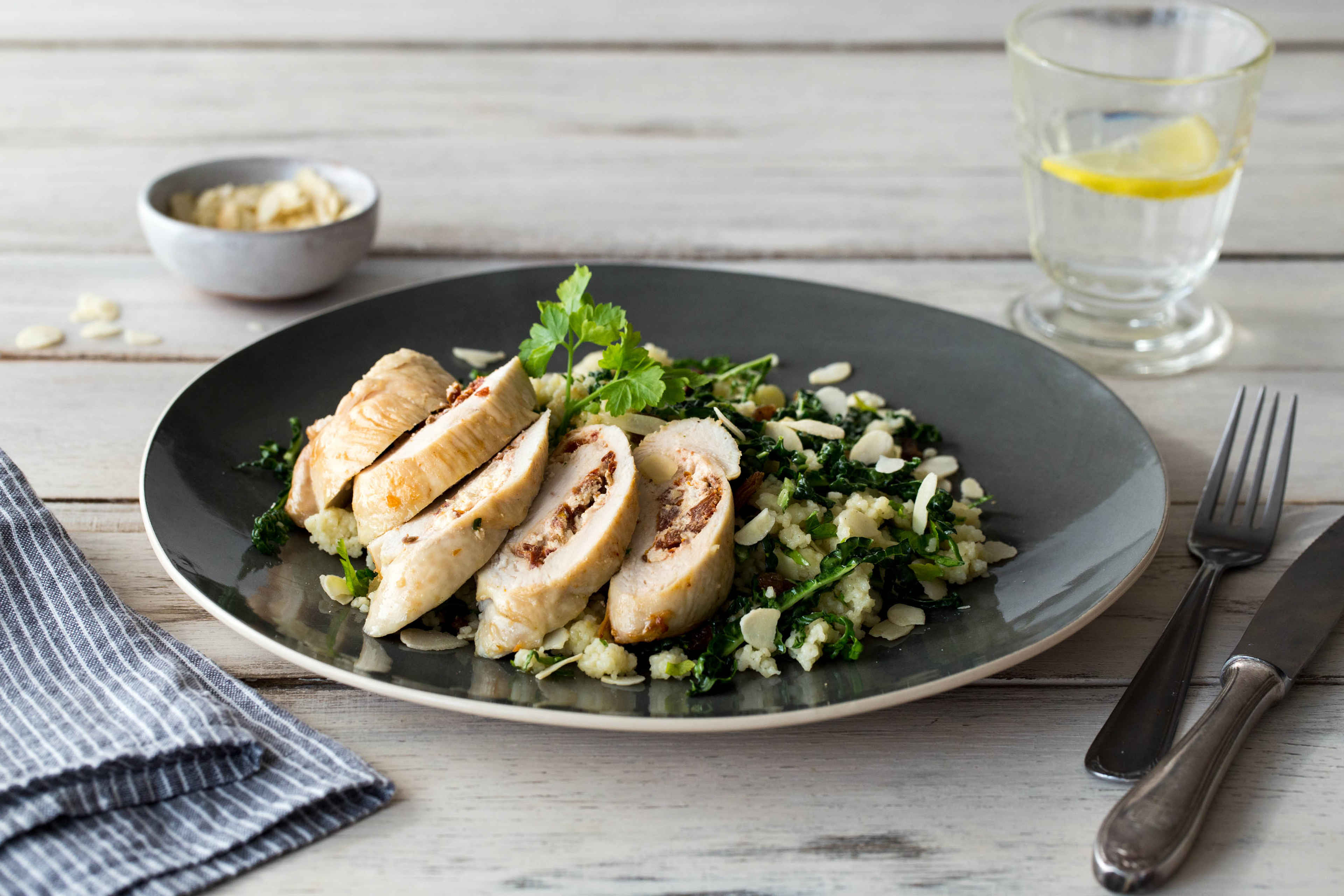 Goat Cheese-Stuffed Chicken Roulades Recipe | HelloFresh