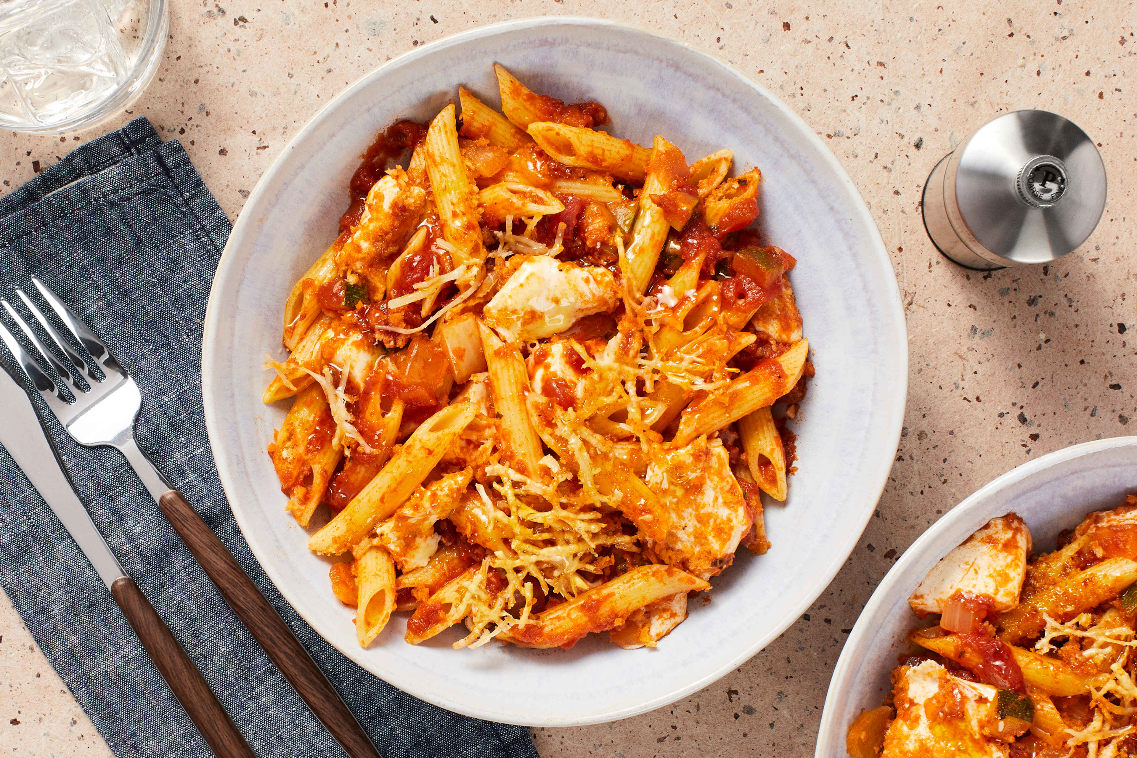 Cheesy Tomato Sauce Pasta Recipe | HelloFresh