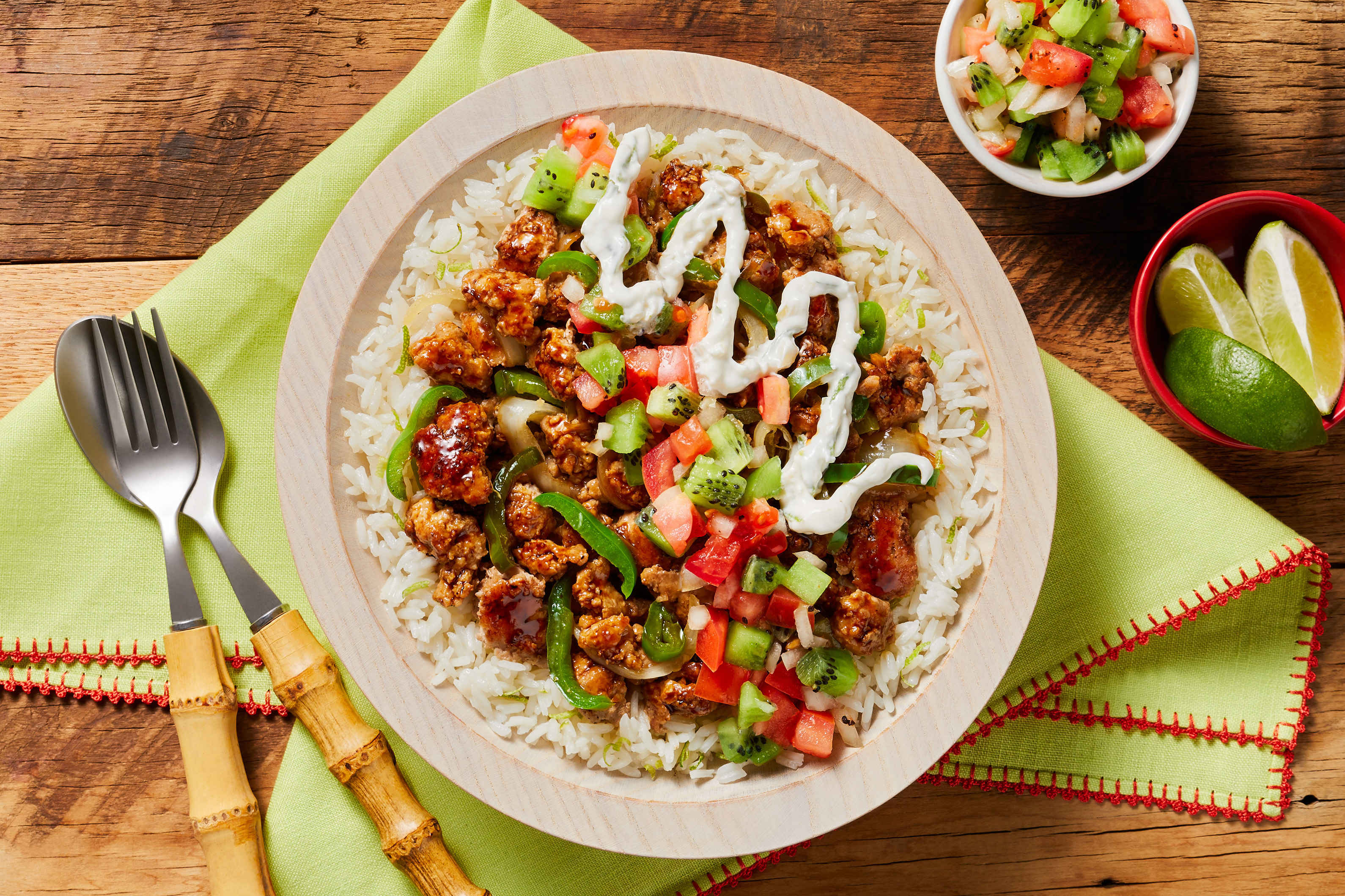Teriyaki Pork Luau Bowls Recipe | HelloFresh