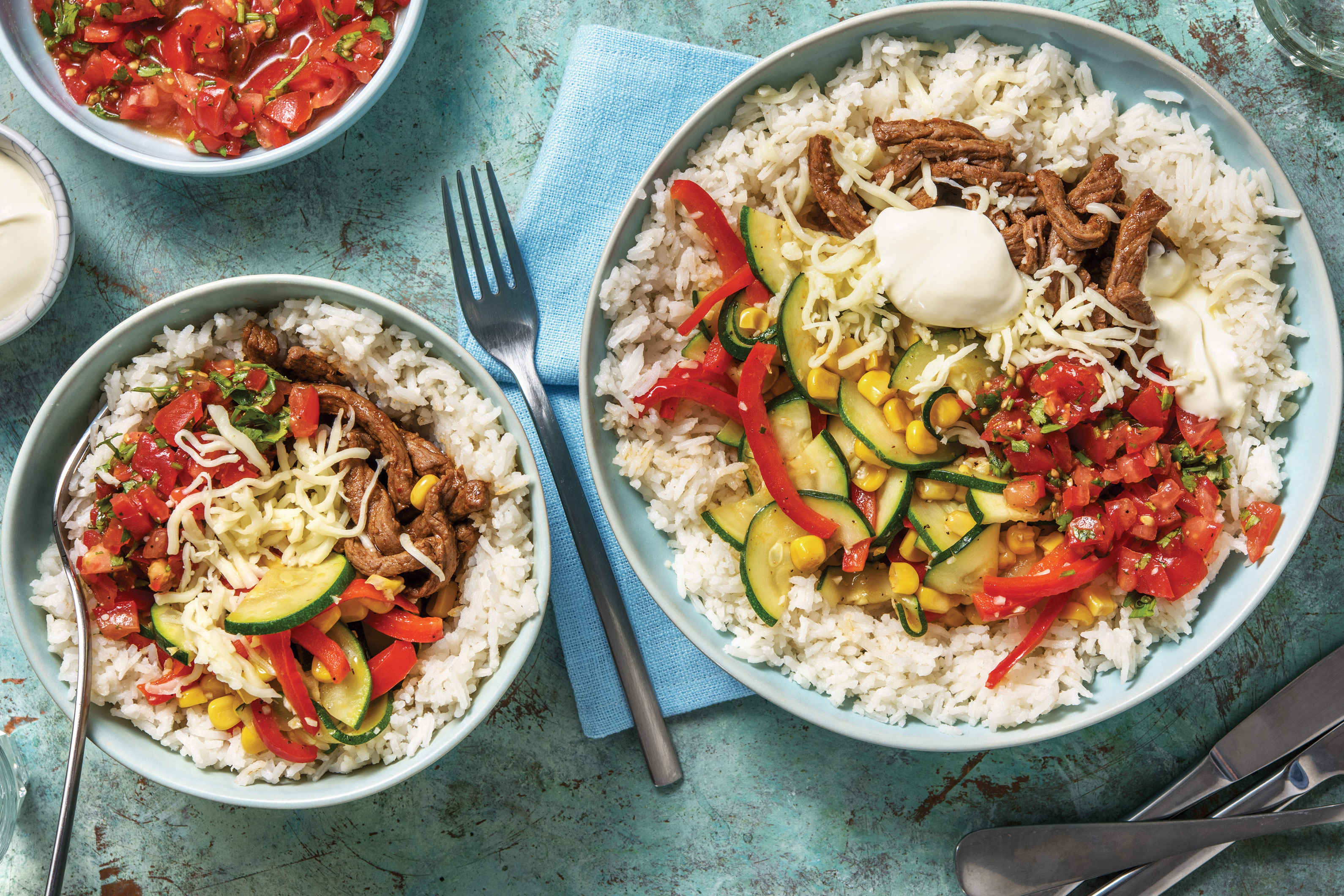 American Beef & Veggie Rice Bowl Recipe | HelloFresh