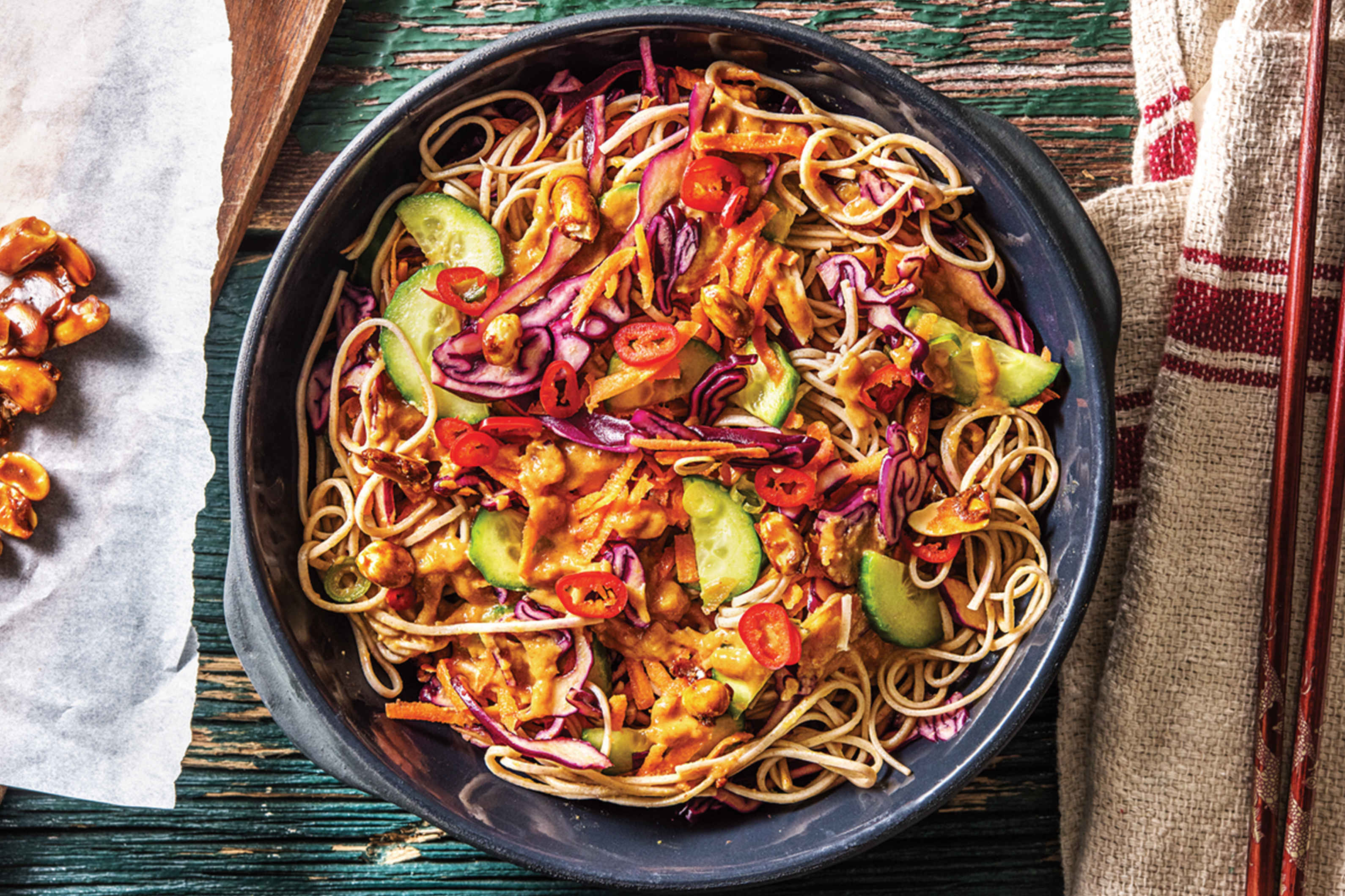 Veggie Soba Noodle Bowl Recipe | HelloFresh