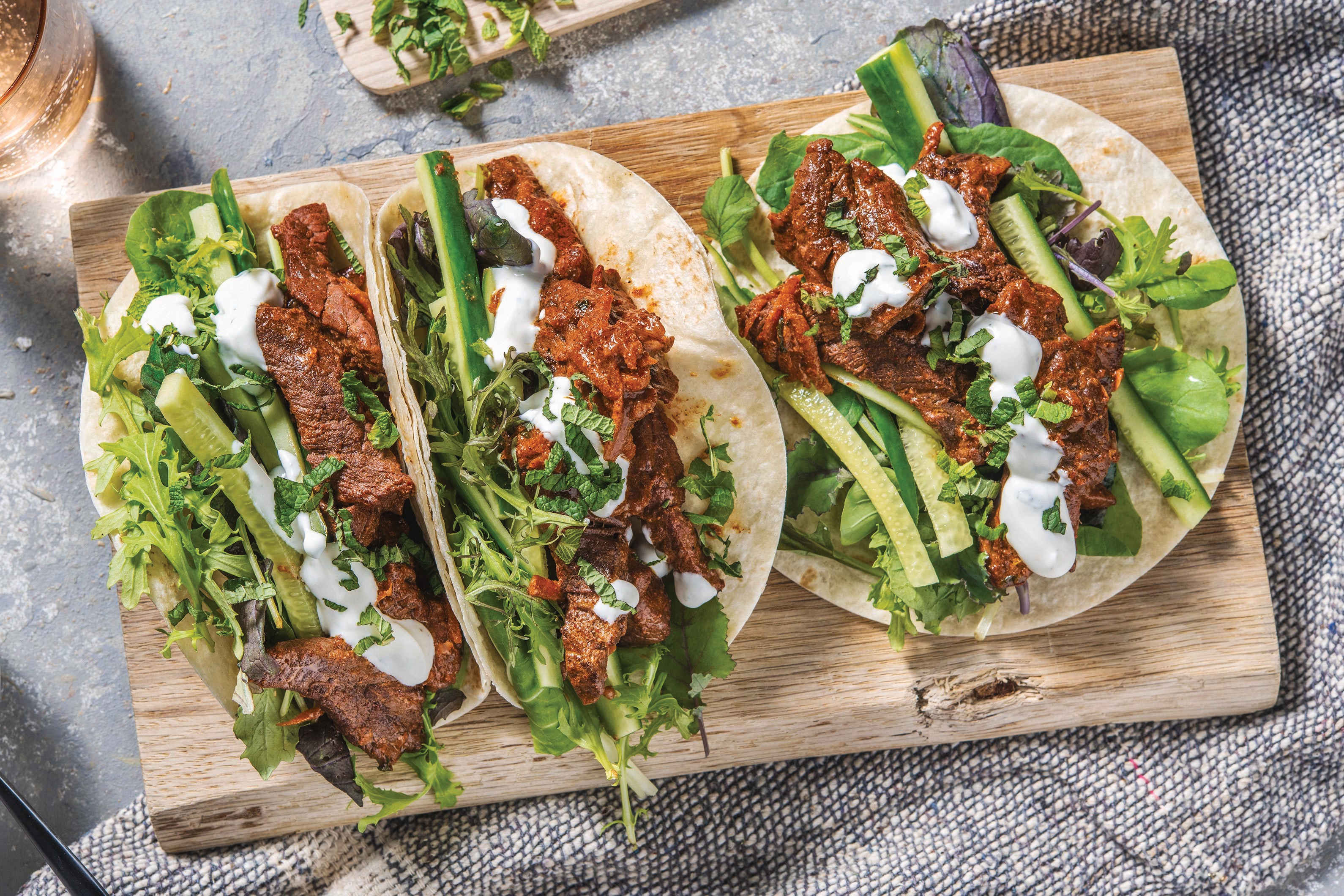 Tandoori Beef Tacos Recipe | HelloFresh
