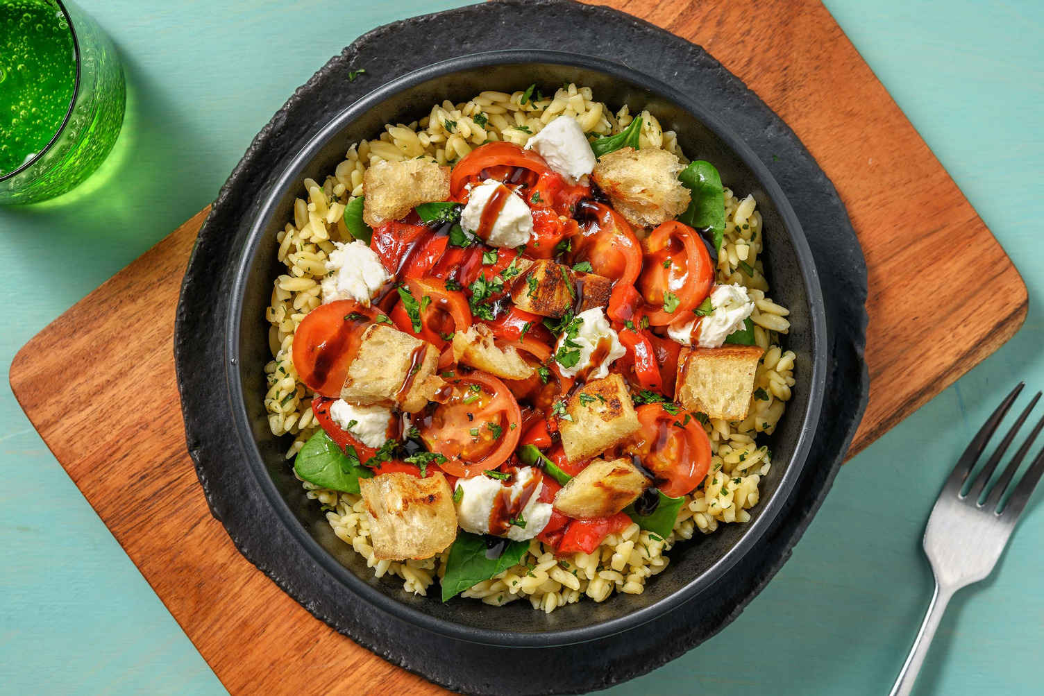 Bruschetta Bocconcini Bowls Recipe | HelloFresh