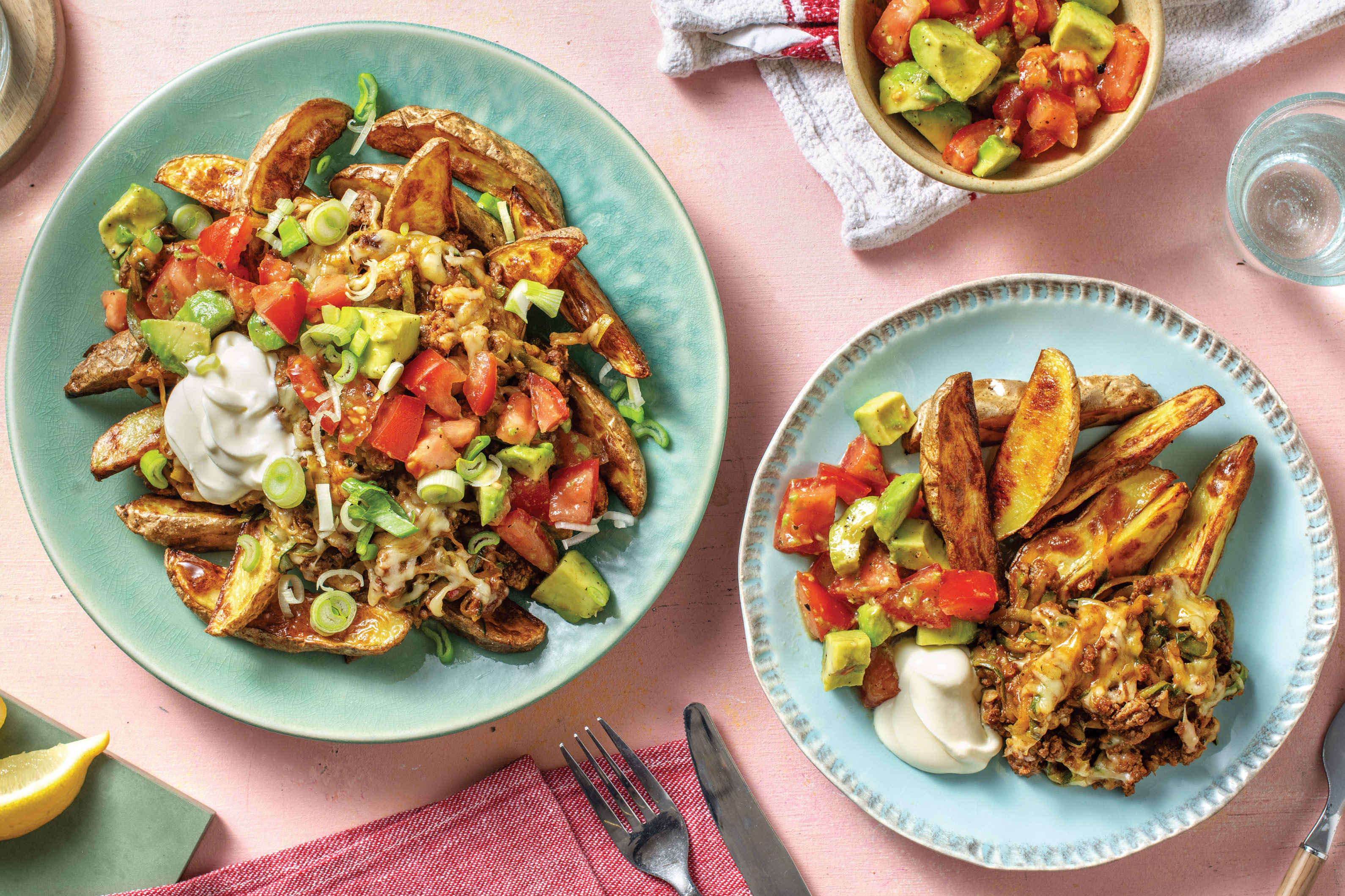 Cheesy BBQ Beef Loaded Wedges Recipe | HelloFresh