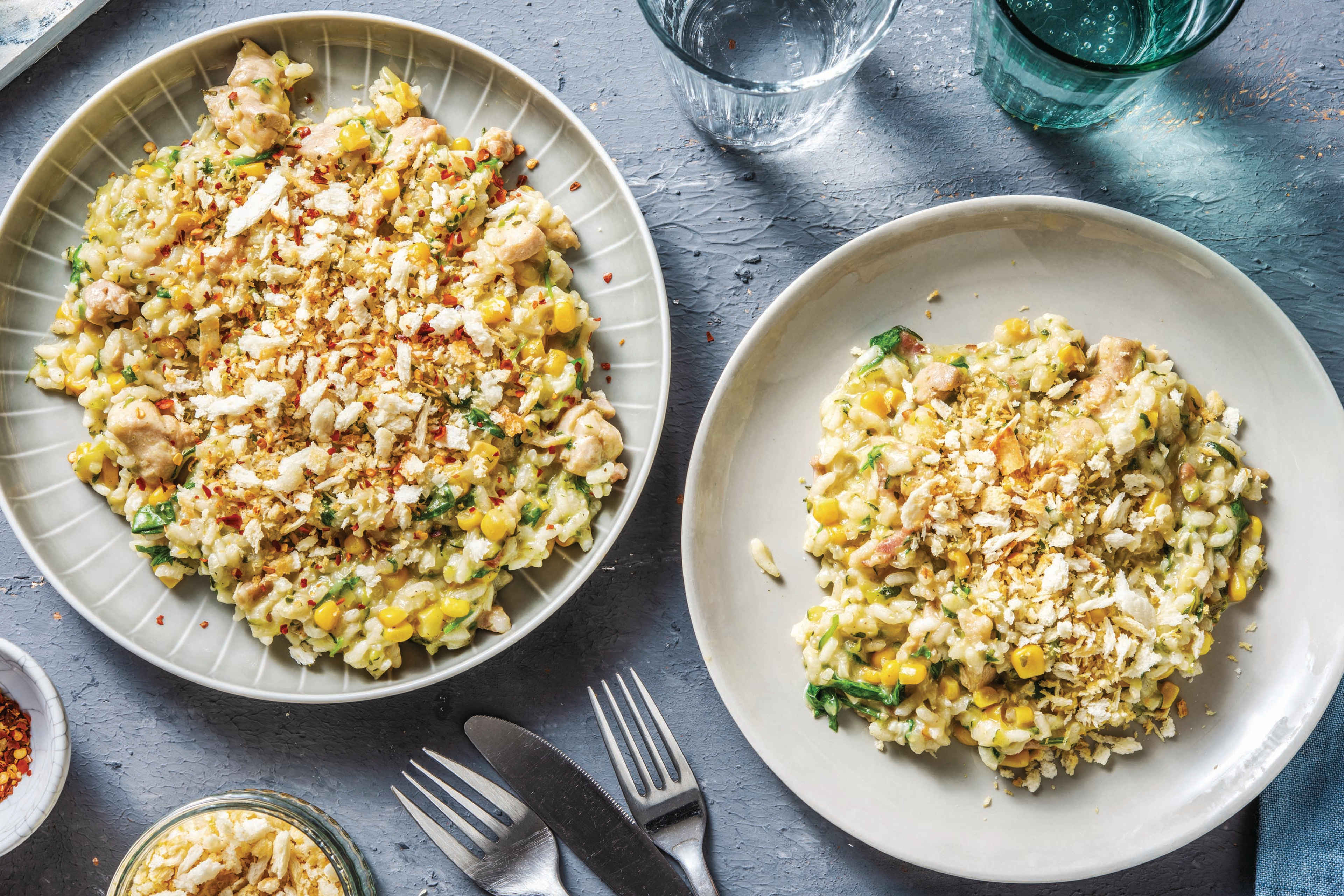 Chicken & Bacon Risotto Recipe | HelloFresh