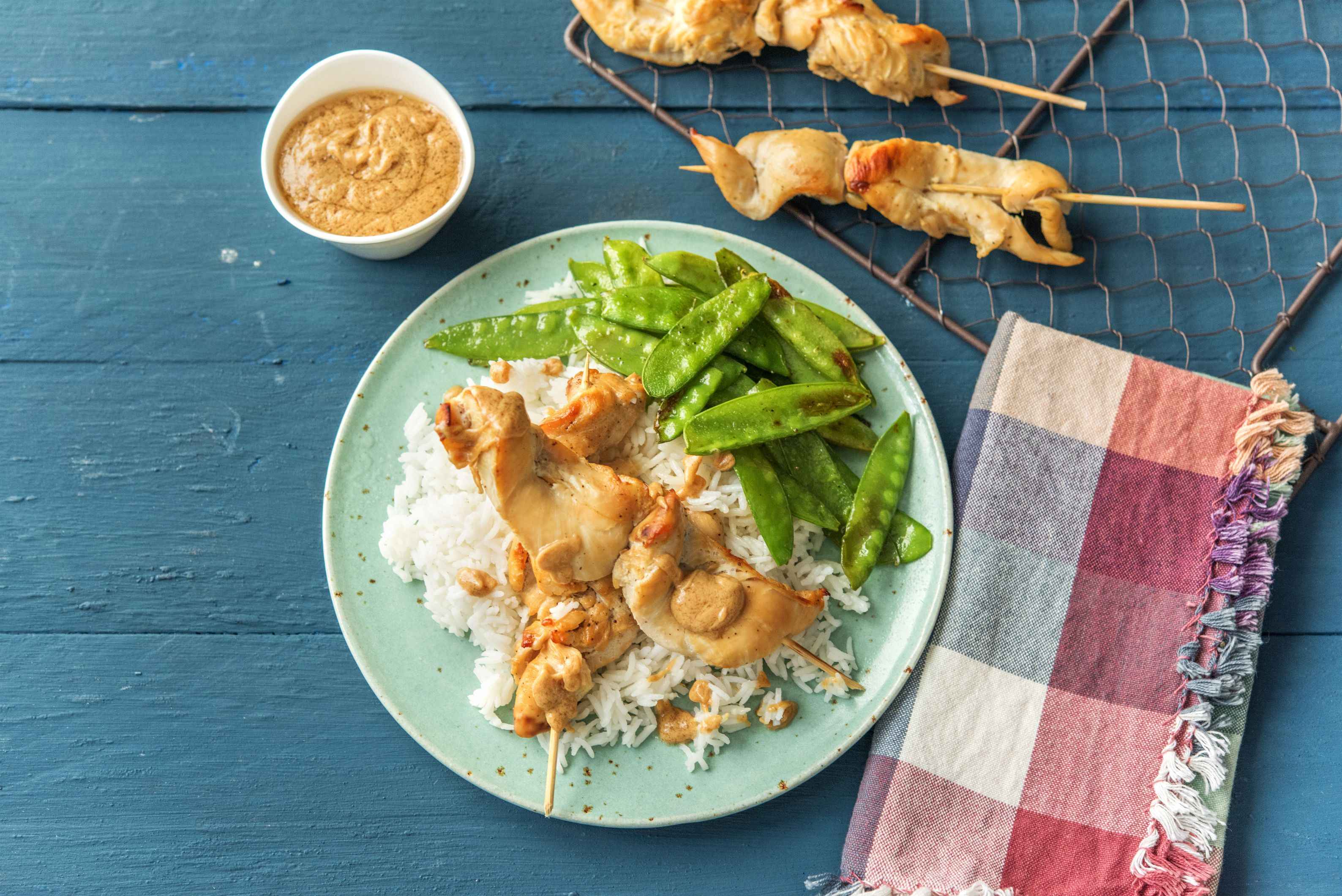 Chicken Satay Skewers Recipe | HelloFresh