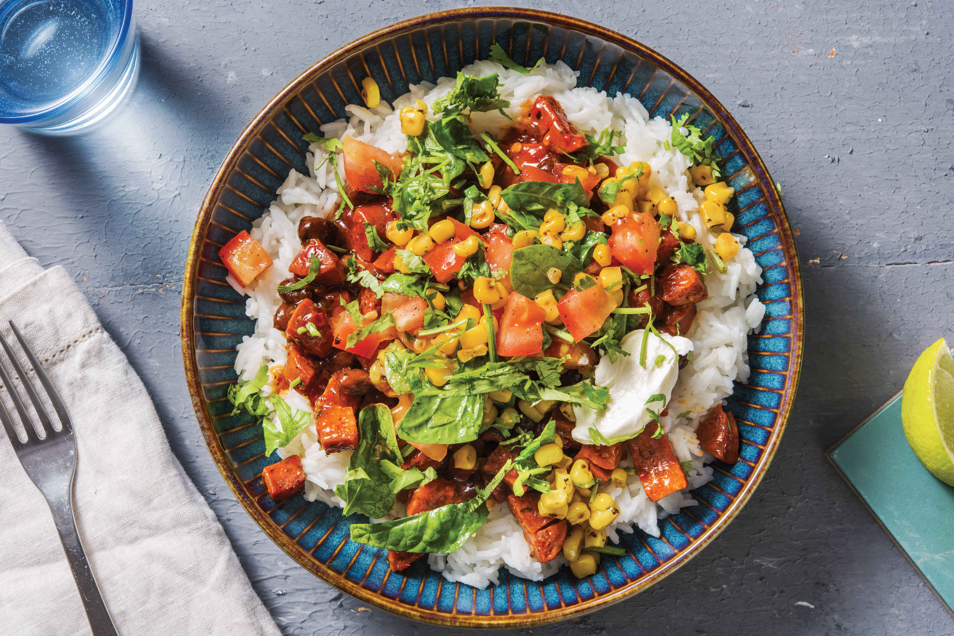 Chorizo Burrito Bowl Recipe | HelloFresh