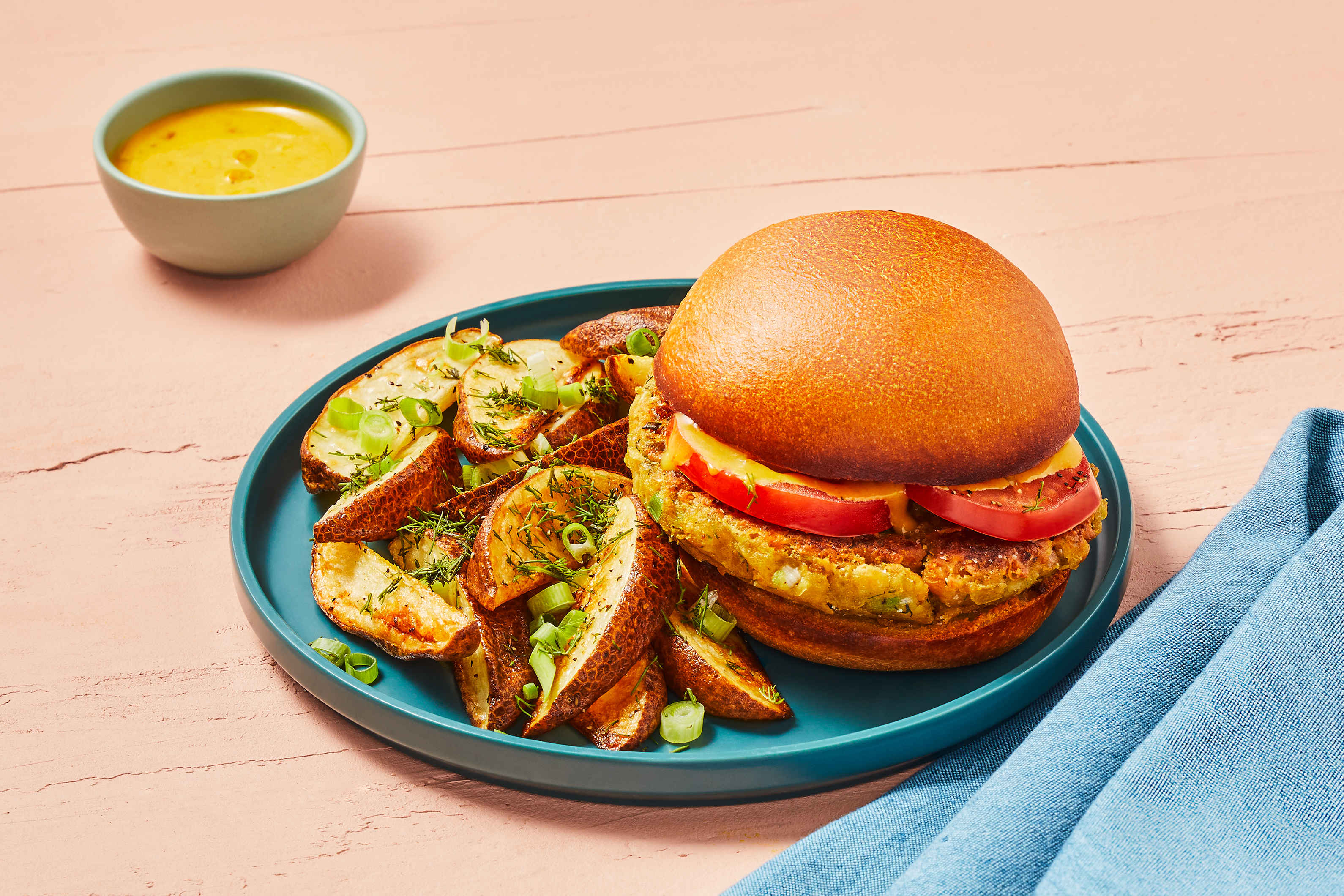 Curried Chickpea Burgers Recipe | HelloFresh