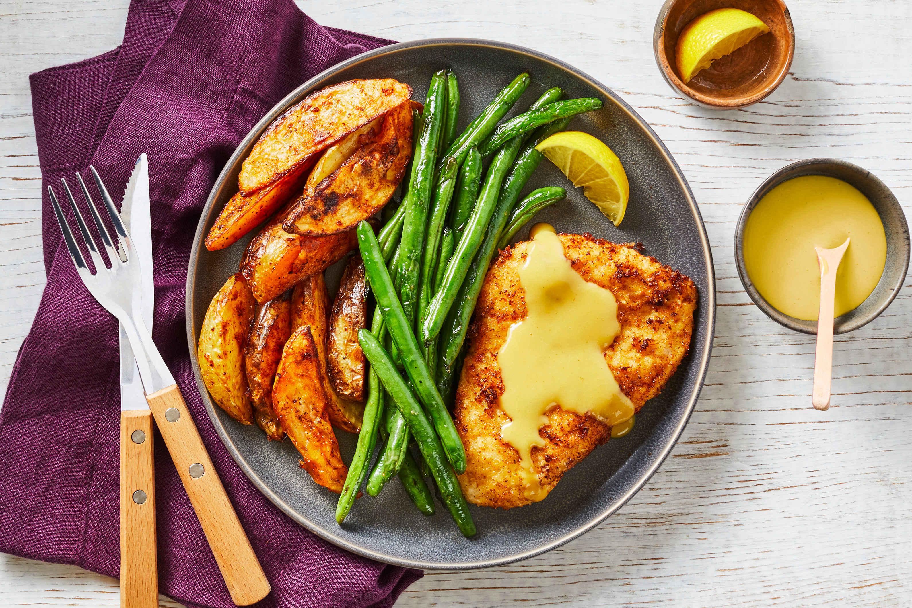 Golden Chicken Schnitzel Recipe | HelloFresh