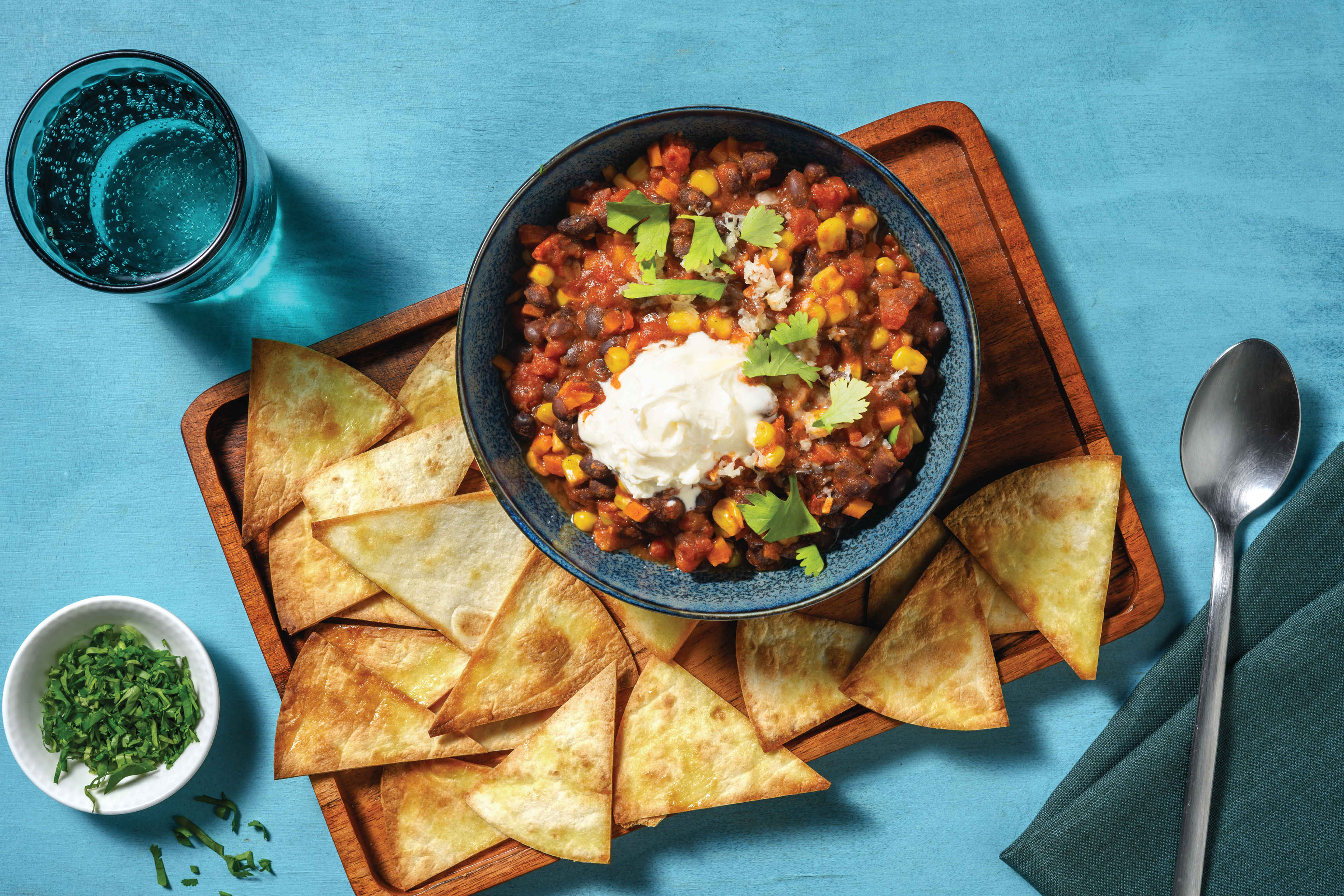 Mexican Bean & Veggie Chilli Recipe | HelloFresh