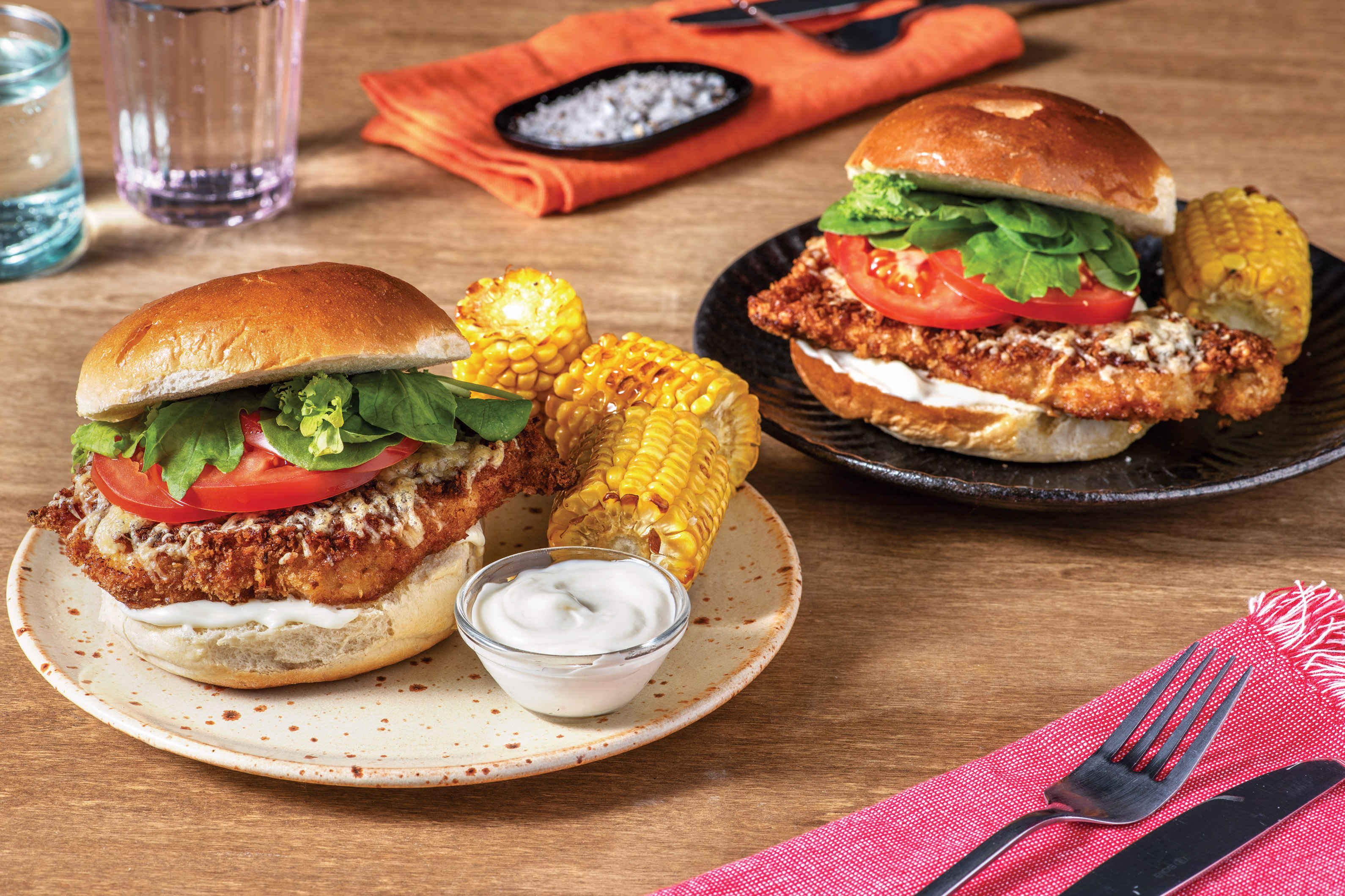 Mexican Crumbed Chicken Burger Recipe | HelloFresh
