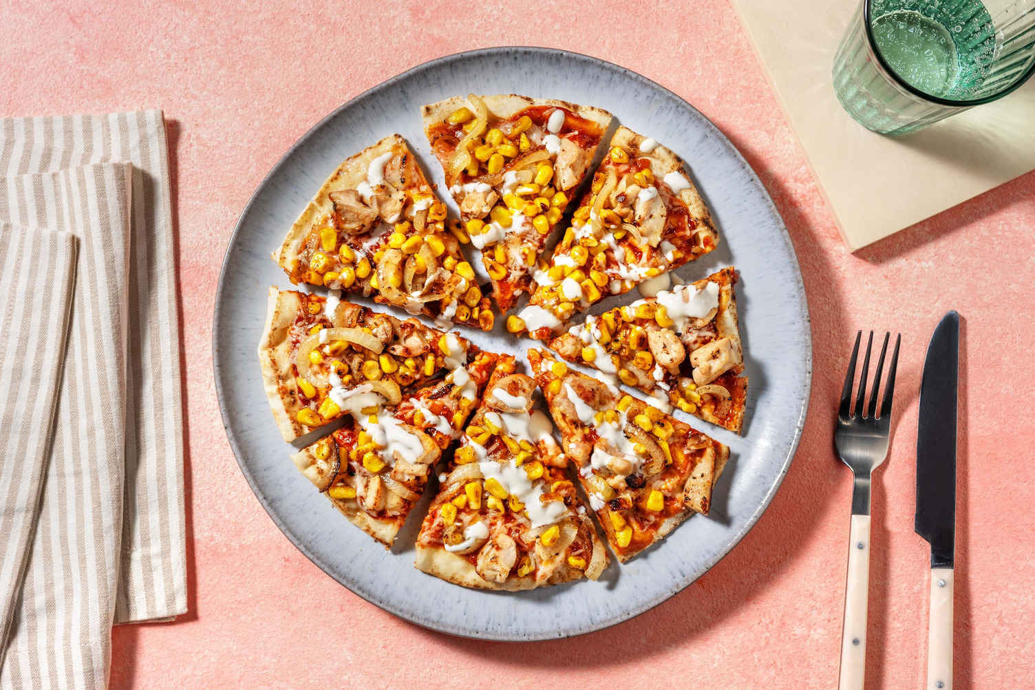 Pizzetta mit BBQ Chicken Rezept | HelloFresh