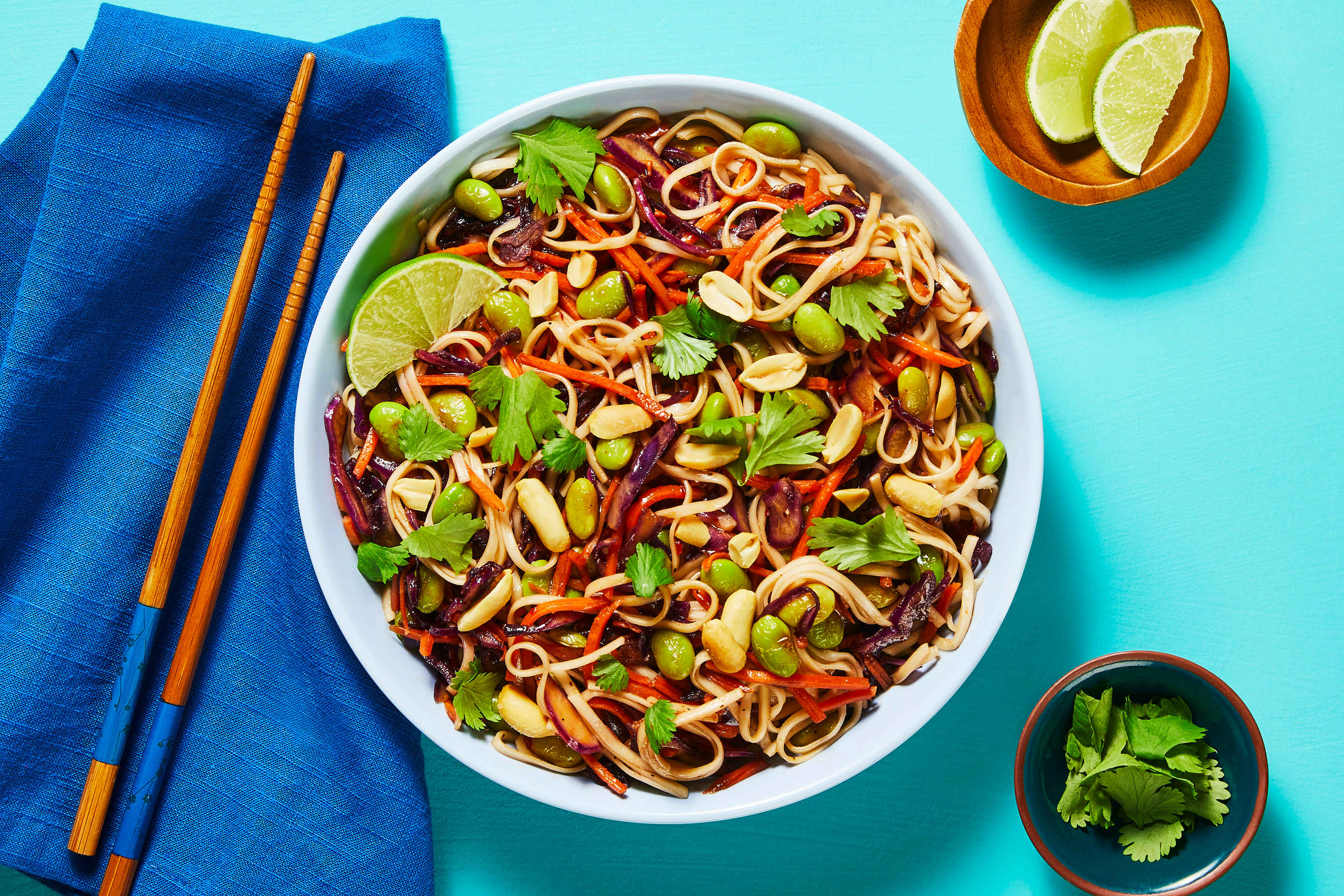 Rainbow Thai Noodle Toss Recipe | HelloFresh