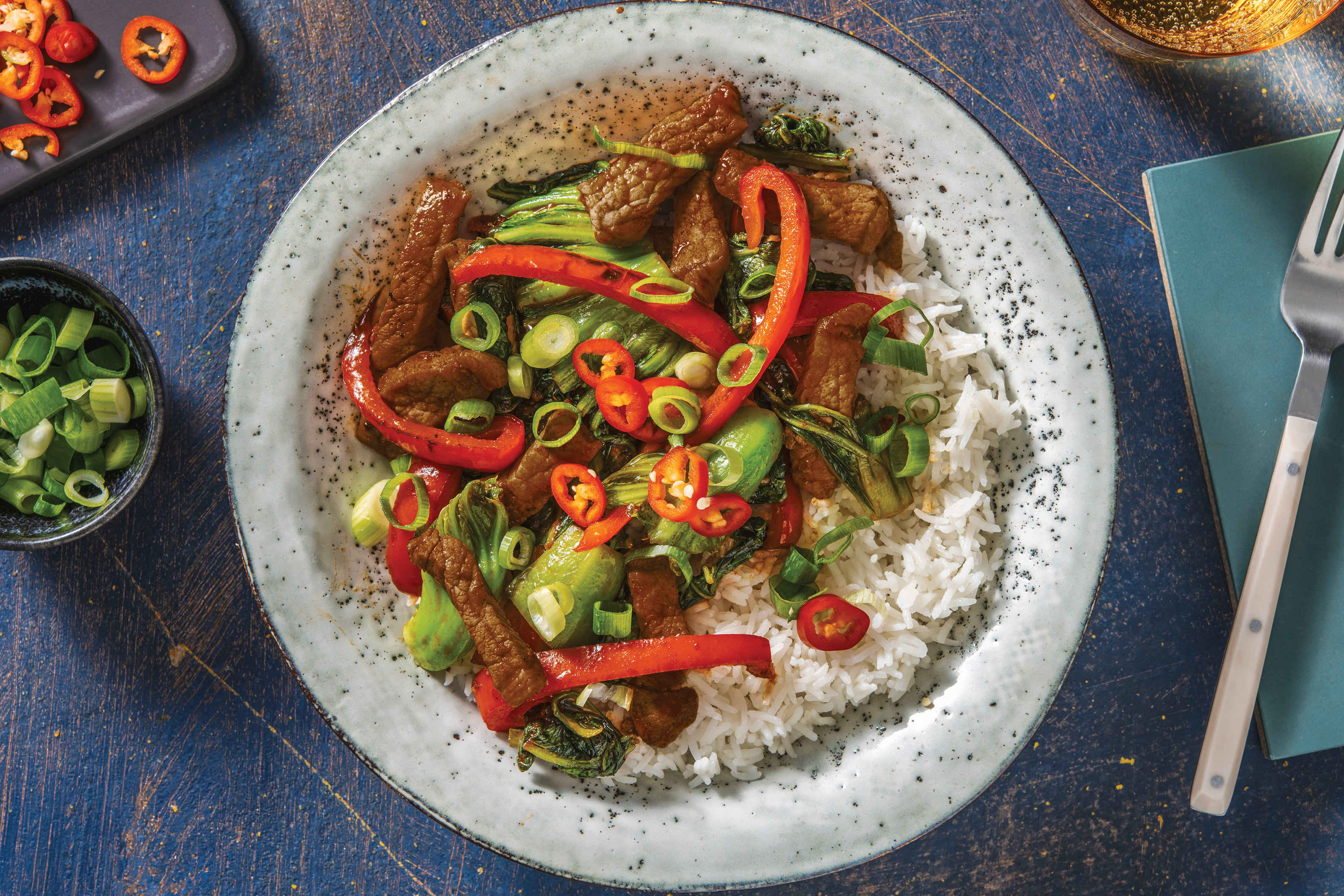 Sichuan Beef & Garlic Rice Recipe | HelloFresh